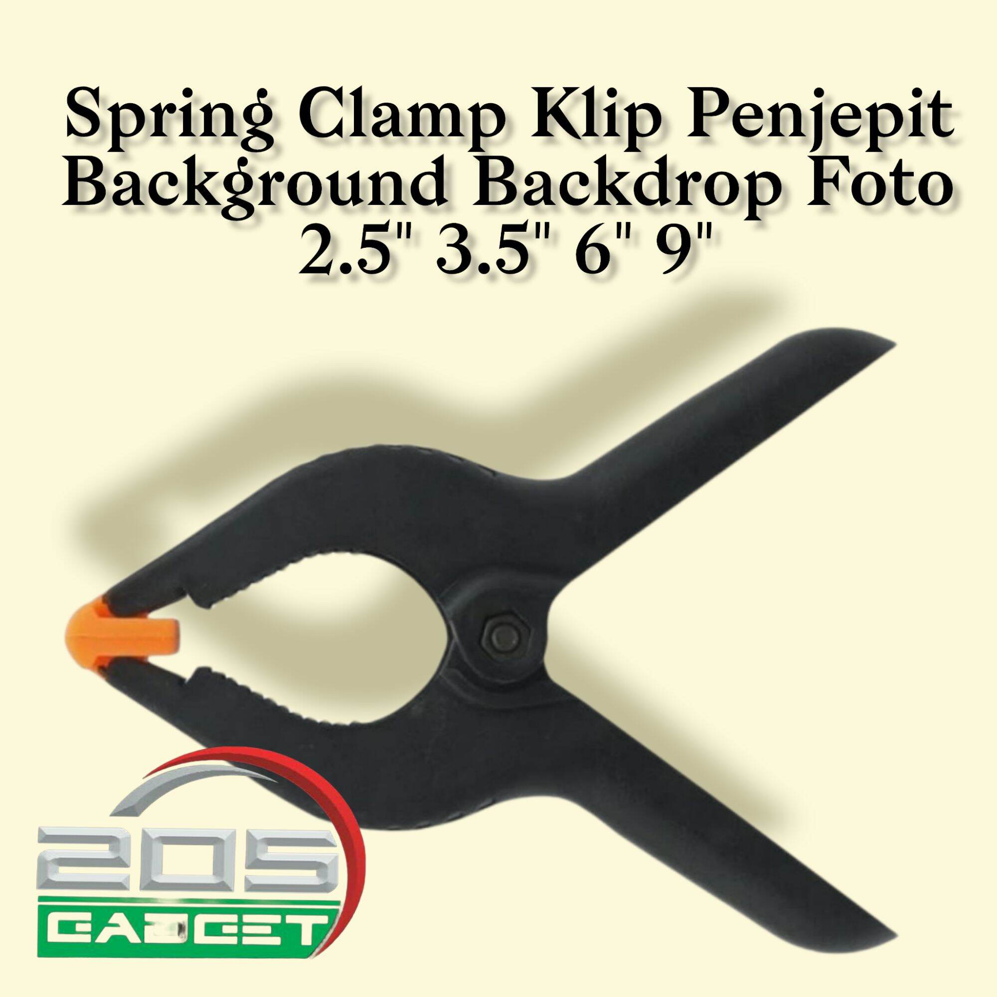 Spring Clamp Klip Penjepit Backdrop Background Foto Studio | Lazada ...