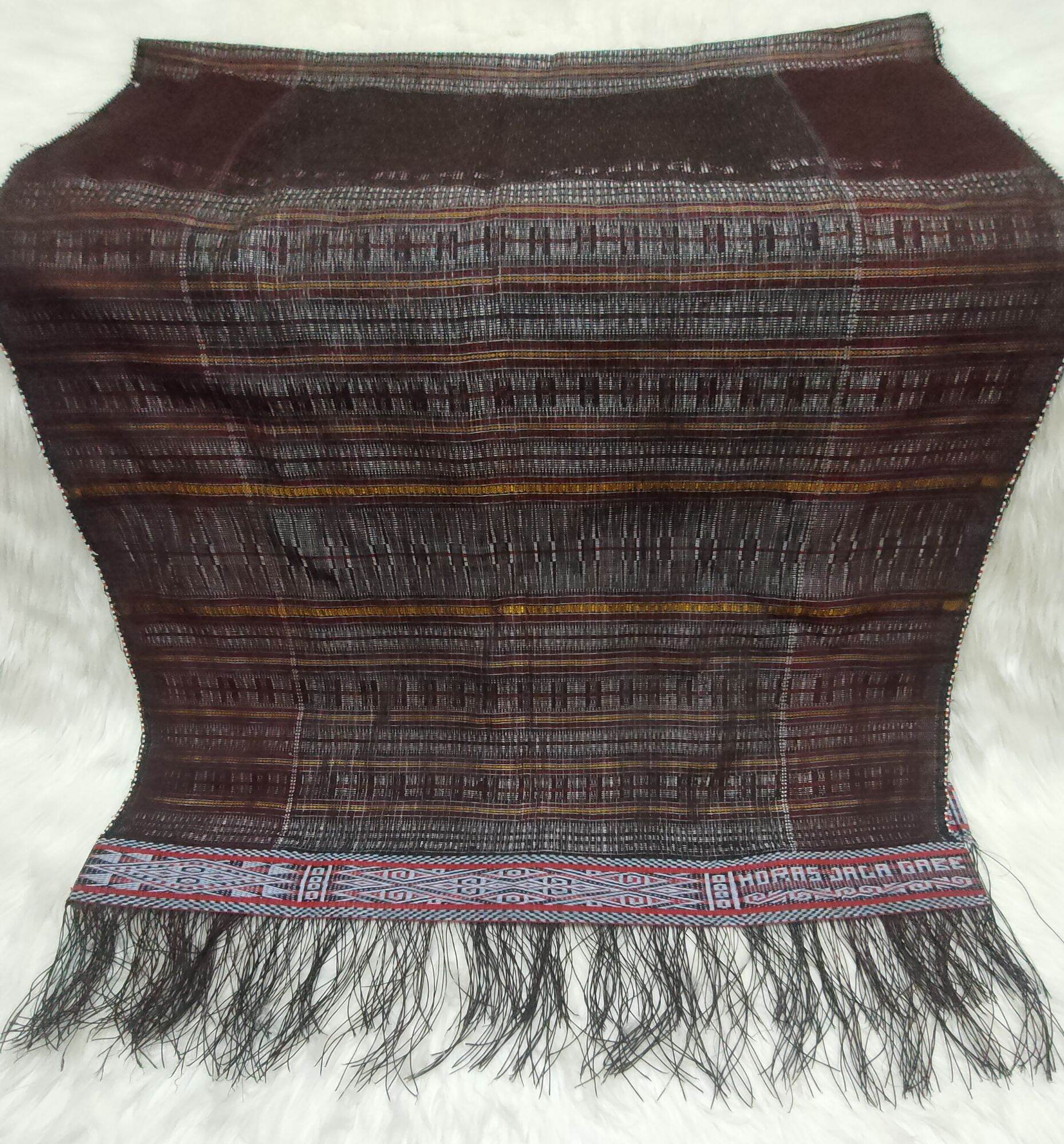 Ulos ragi hotang tenun pintubatu pakaian adat batak toba | Lazada Indonesia