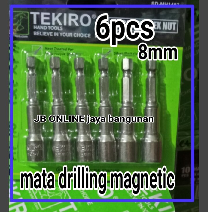 mata bor socket drilling magnetic baja ringan galvalum TEKIRO 8mm harga ...