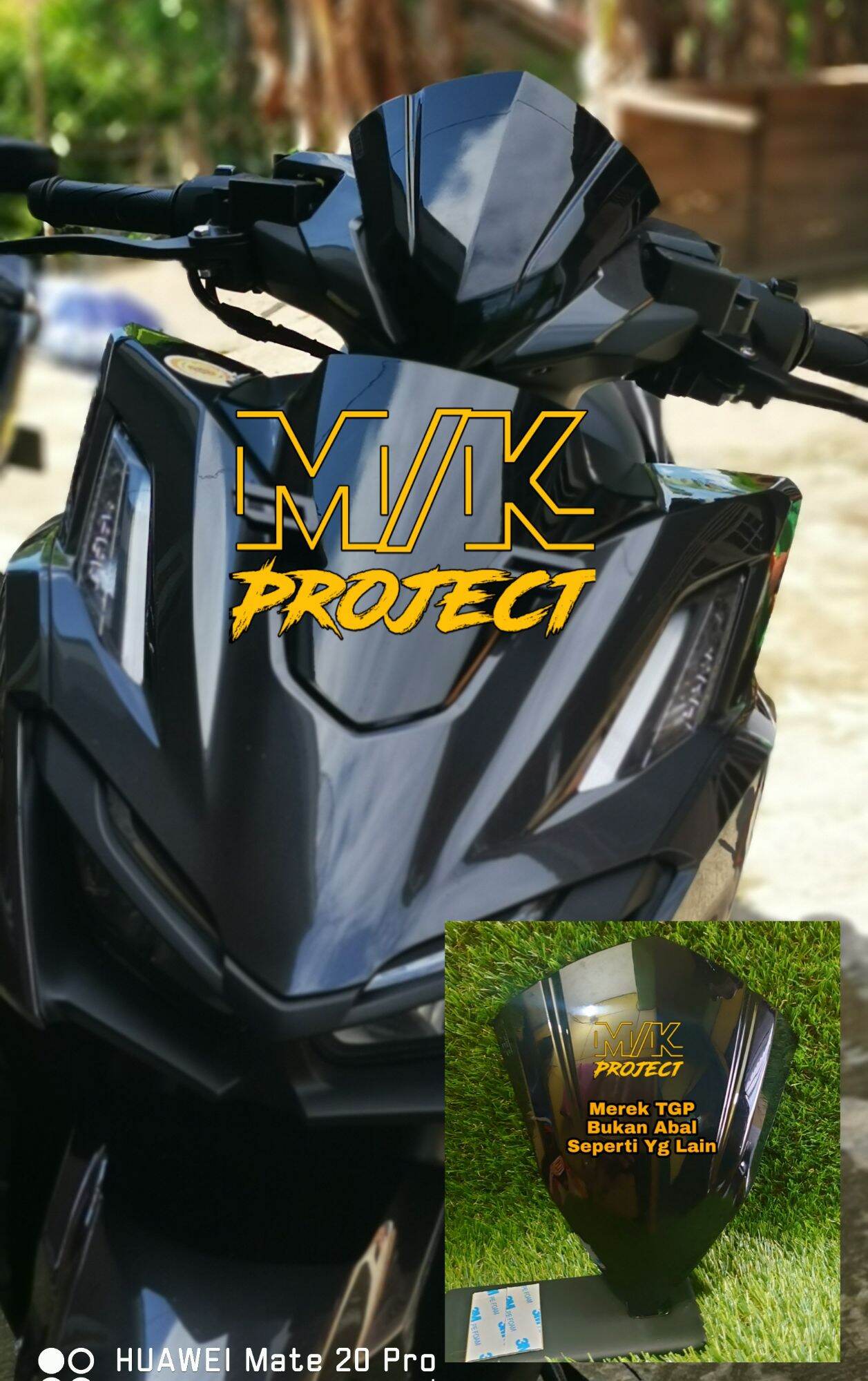 VISOR HONDA VARIO 160 WINDSHIELD VARIO 160 | Lazada Indonesia
