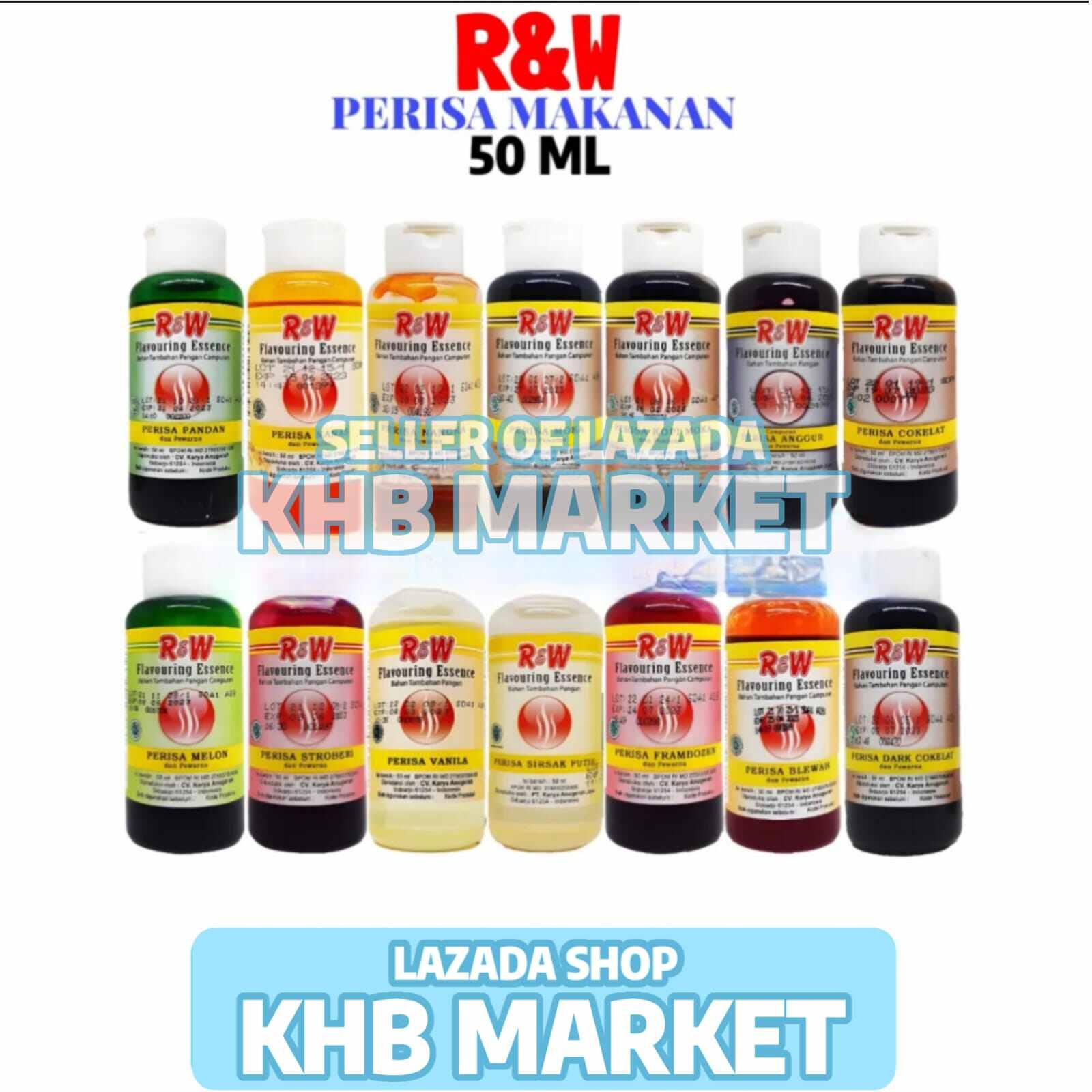 Perisa Pasta Makanan R&W 50 ML | Lazada Indonesia