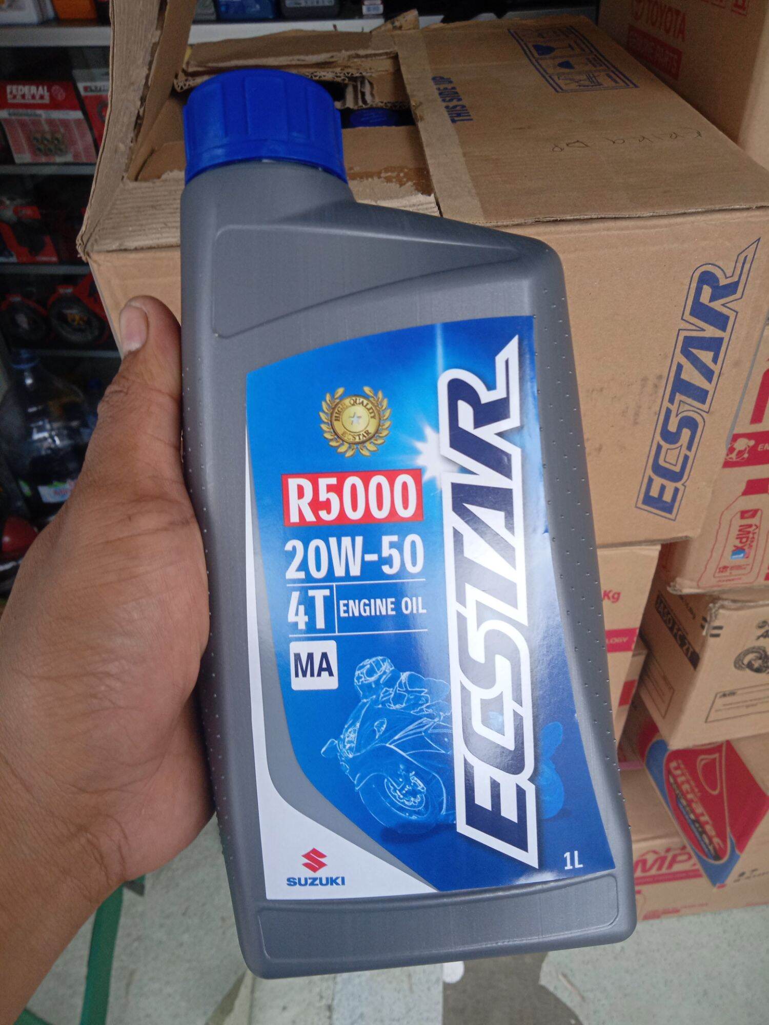 OLI SUZUKI SGO 1 LITER ecstarr 20-50 SG MA | Lazada Indonesia