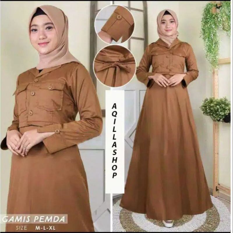 GAMIS PNS || SERAGAM PEMDA PANGKAT || GAMIS GURU || GAMIS PEMDA ACEH ...