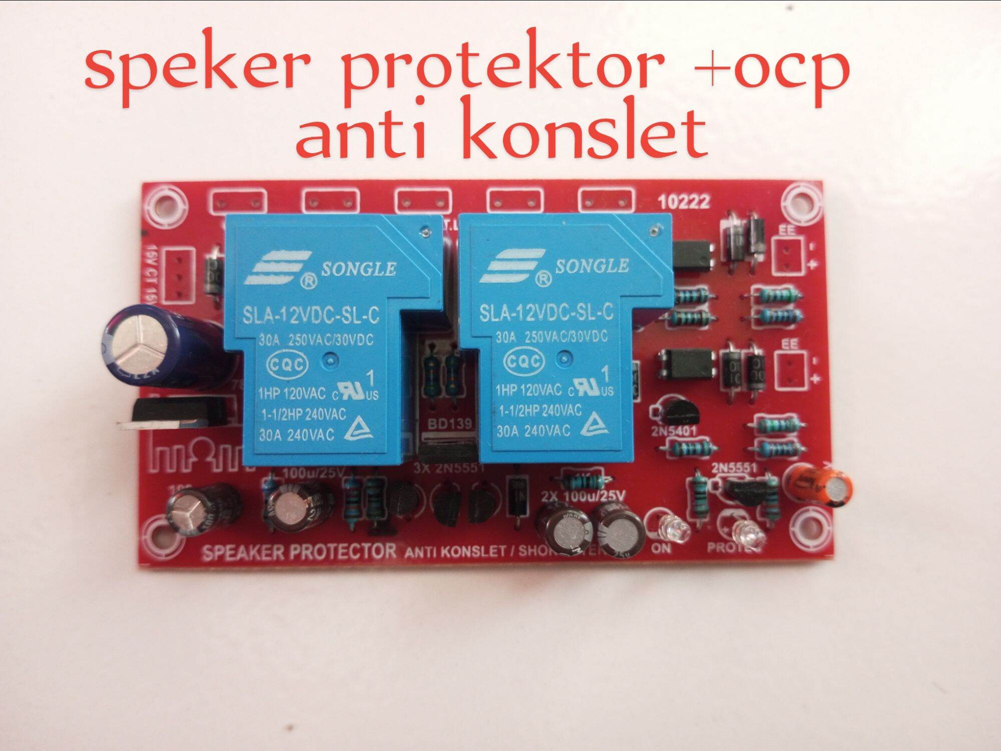 Speaker Protektor Setereo Anti Konslet +OCP | Lazada Indonesia