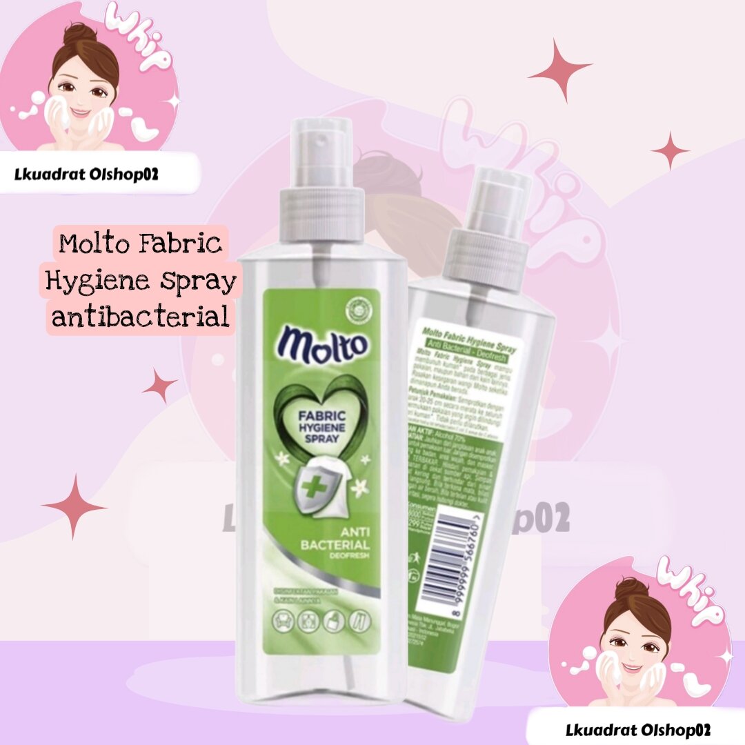 Molto Fabric Hygiene spray antibacterial 100ml | Lazada Indonesia
