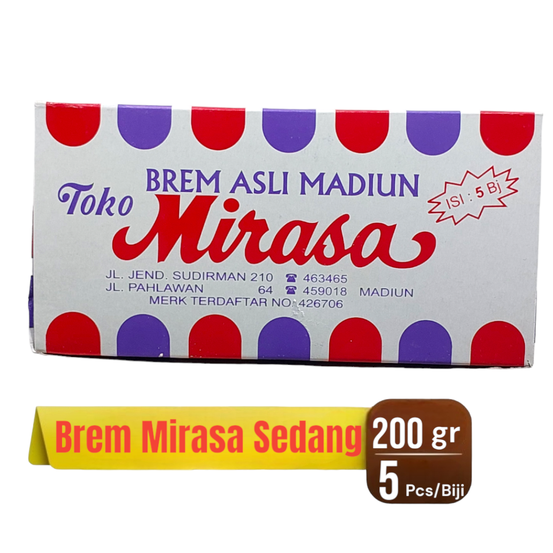 Brem Madiun Mirasa Rasa Original Isi 5Lempeng Oleh Oleh Khas Kota ...