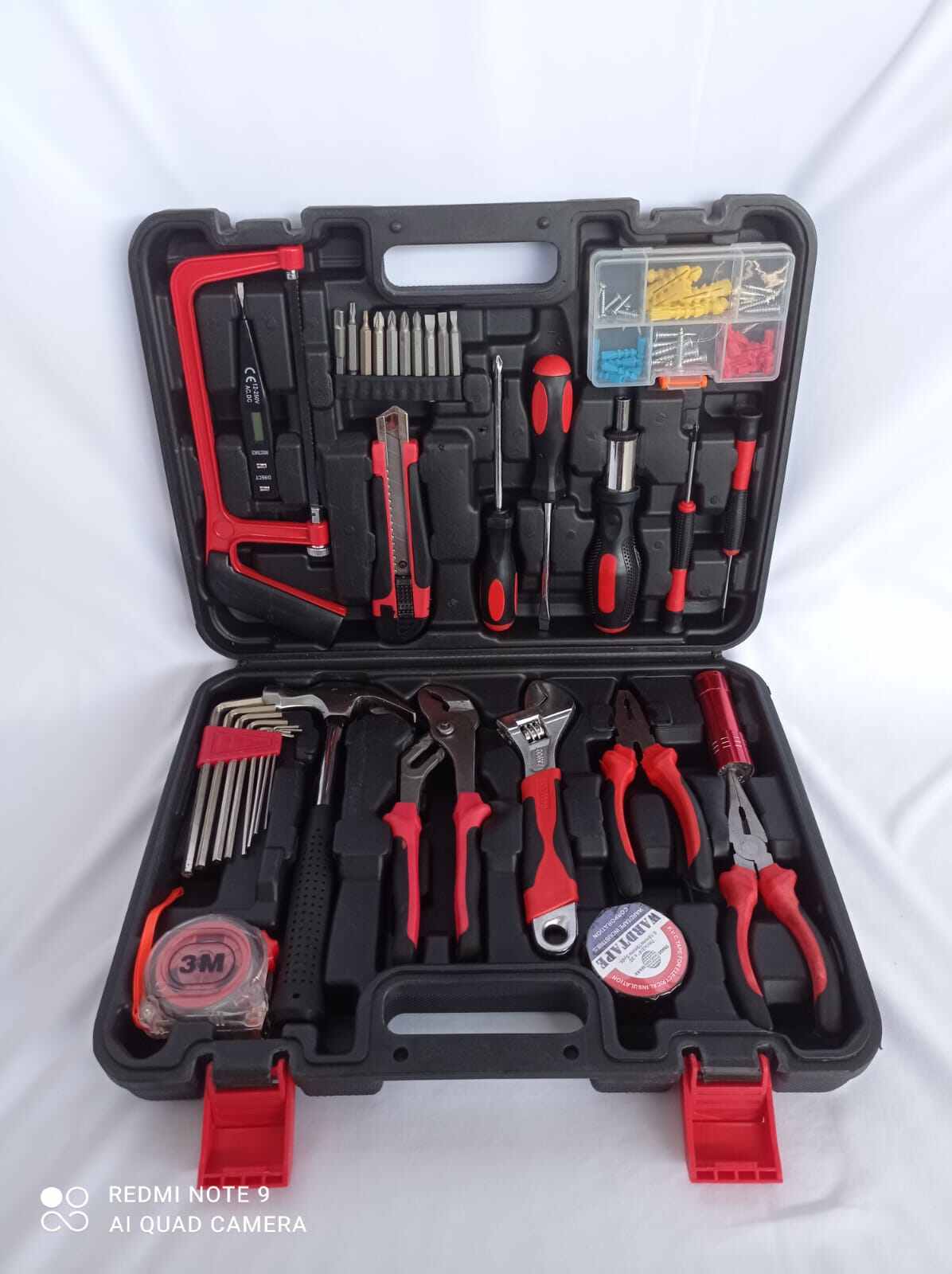 peralatan tukang tool kit 102pcs full set Toolset Toolkit Toolbox box ...