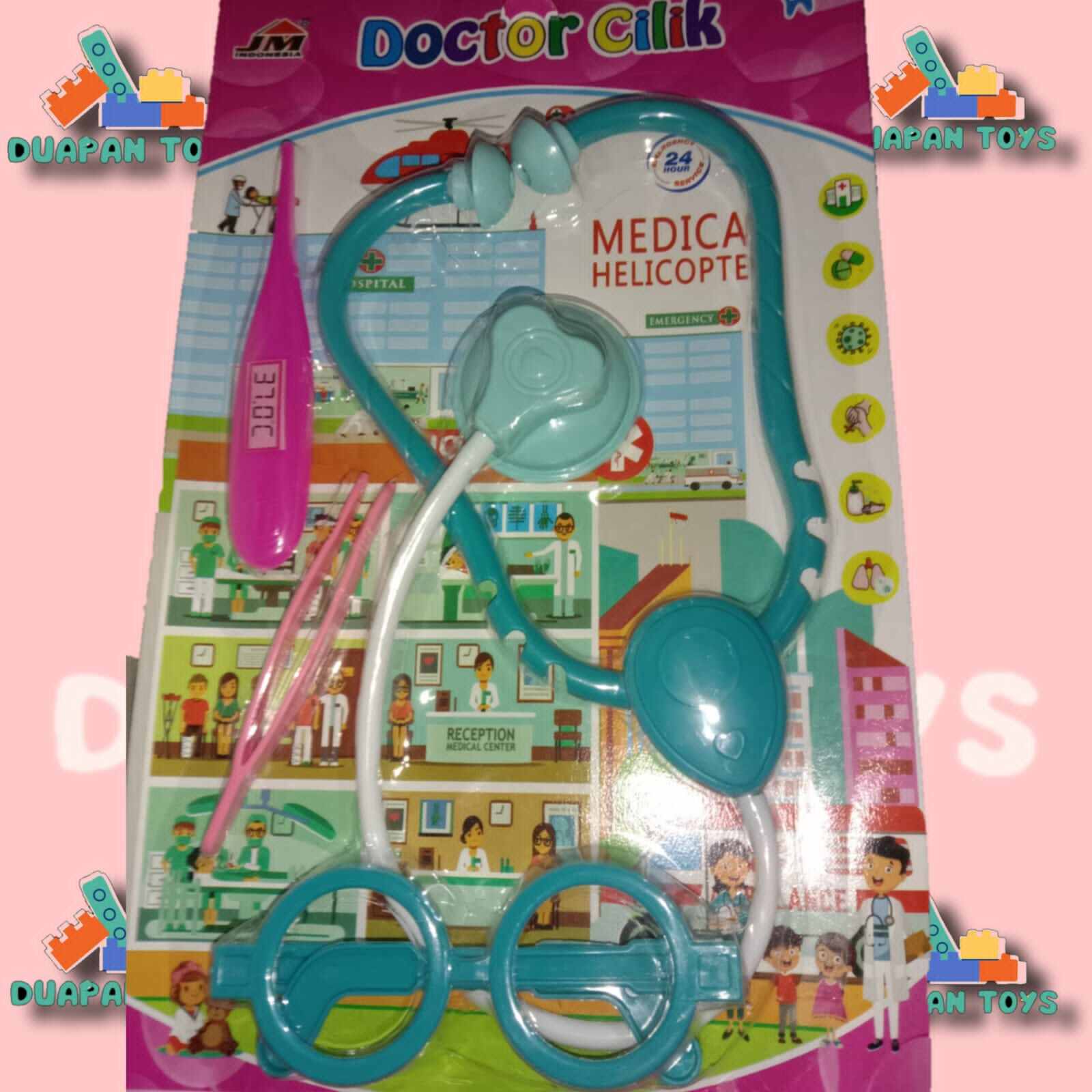 Mainan alat Dokter cilik/mainan anak dokter dokteran | Lazada Indonesia