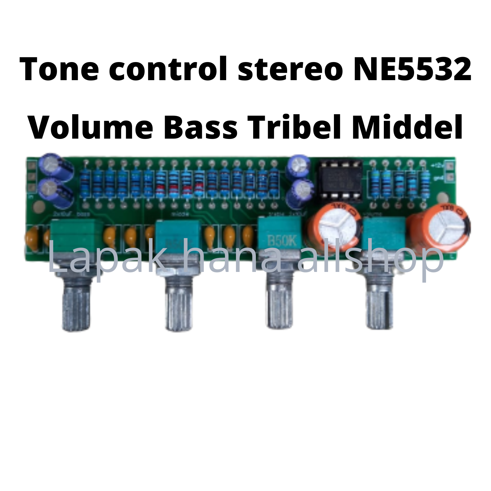 Tone control stereo Ne5532 suplay 12vdc tone control class d bass ...