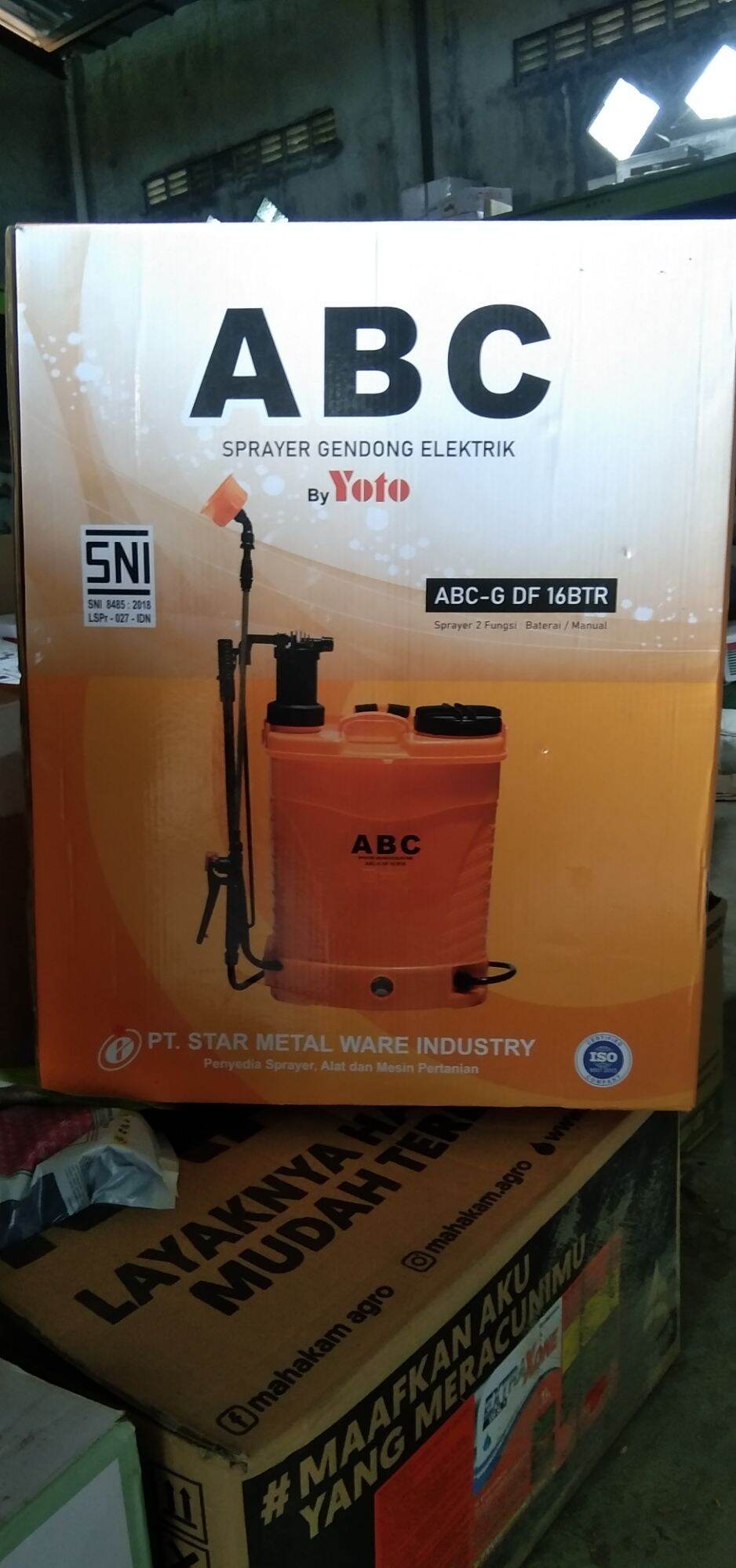 Tangki Semprot // Tangki Elektrik // Sprayer Tangki ABC ( Tangki Batrai ...