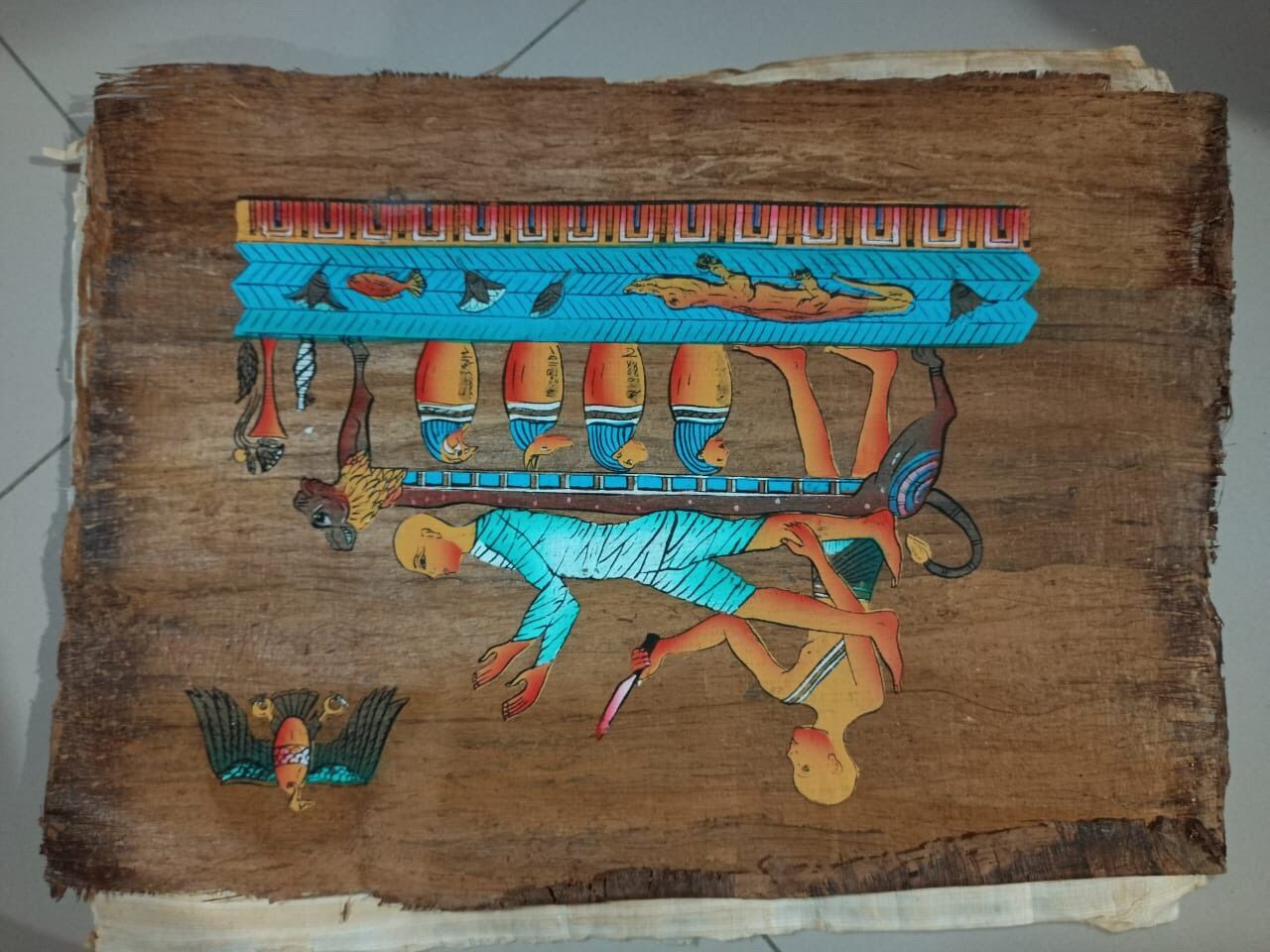 Lukisan daun papyrus | Lazada Indonesia