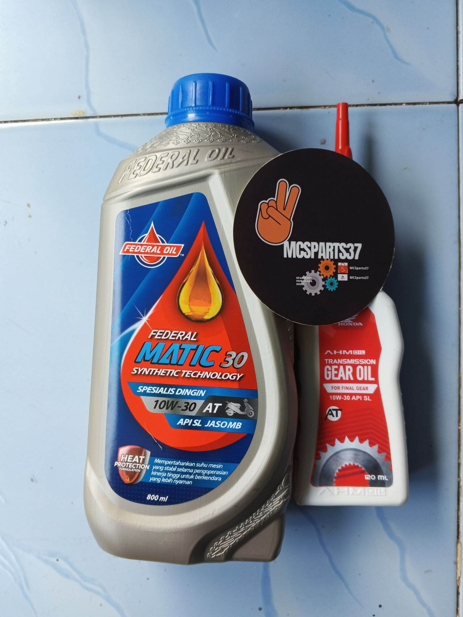 Oli federal matic 800ml(0.8L) Honda,Suzuki,Yamaha | Lazada Indonesia