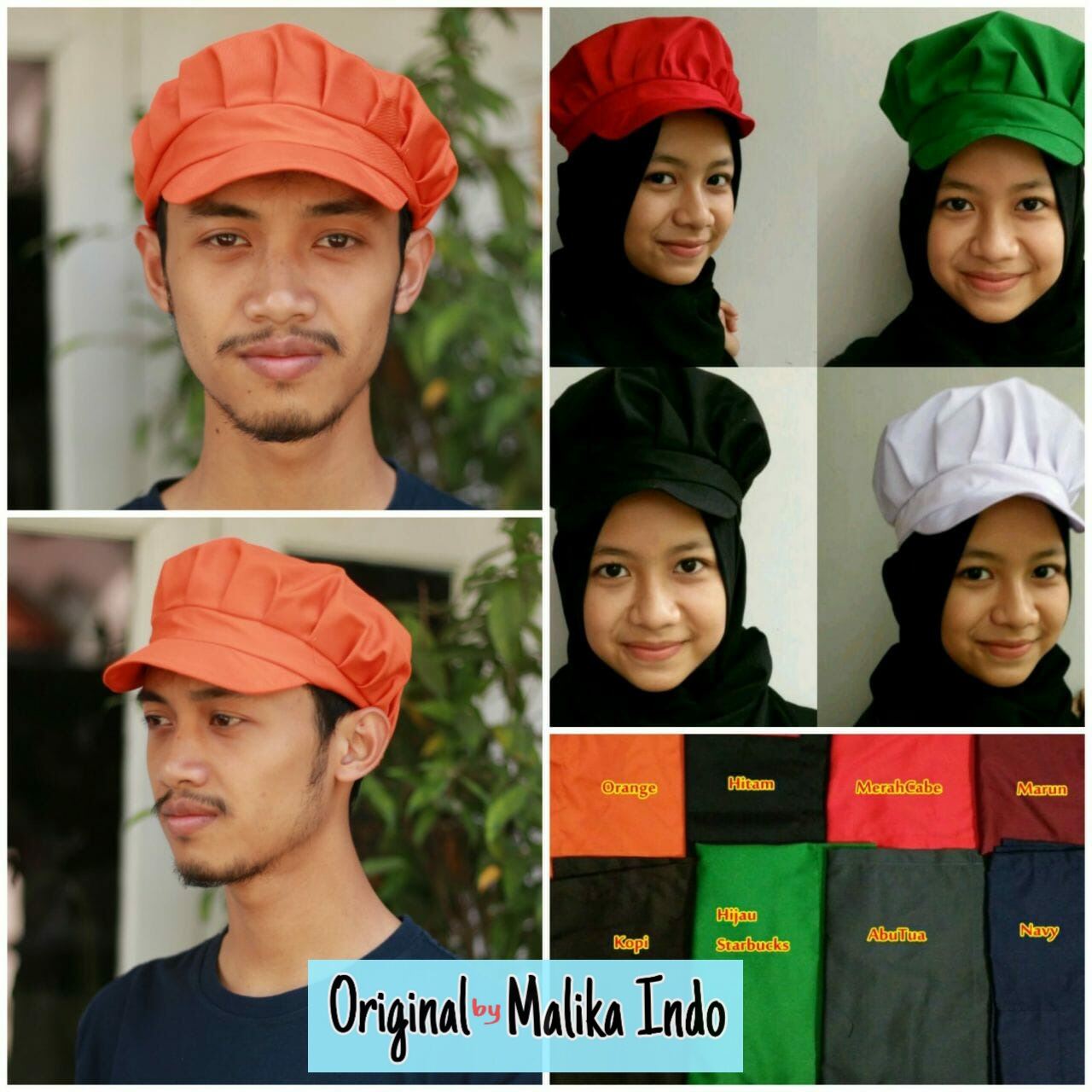 Topi Chef Topi Waiters Topi Pabrik Topi Toko Topi Kerja untuk Hotel ...