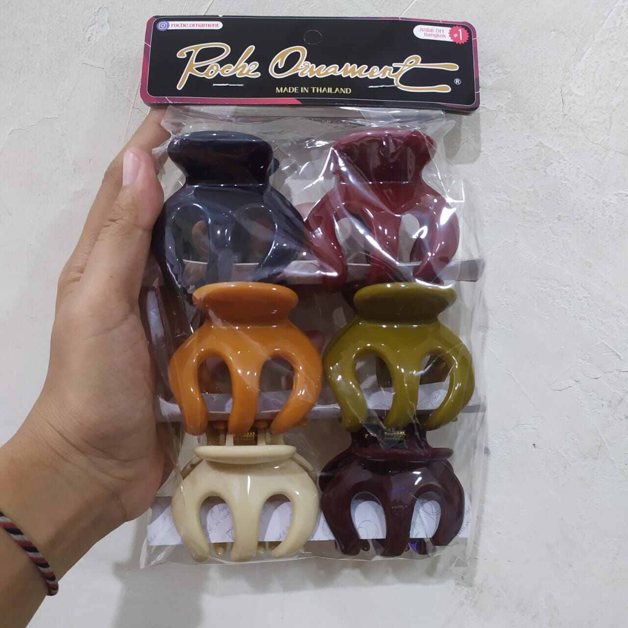 JEPIT RAMBUT JEDAI ROCHE GIGI 3 JEPIT SALON JEDAI | Lazada Indonesia