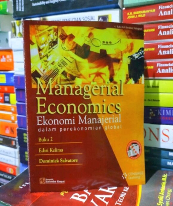 MANAGERIAL ECONOMICS EKONOMI MANAJERIAL EDISI 5 BUKU 2 - DOMINICK SALVATORE | Lazada Indonesia