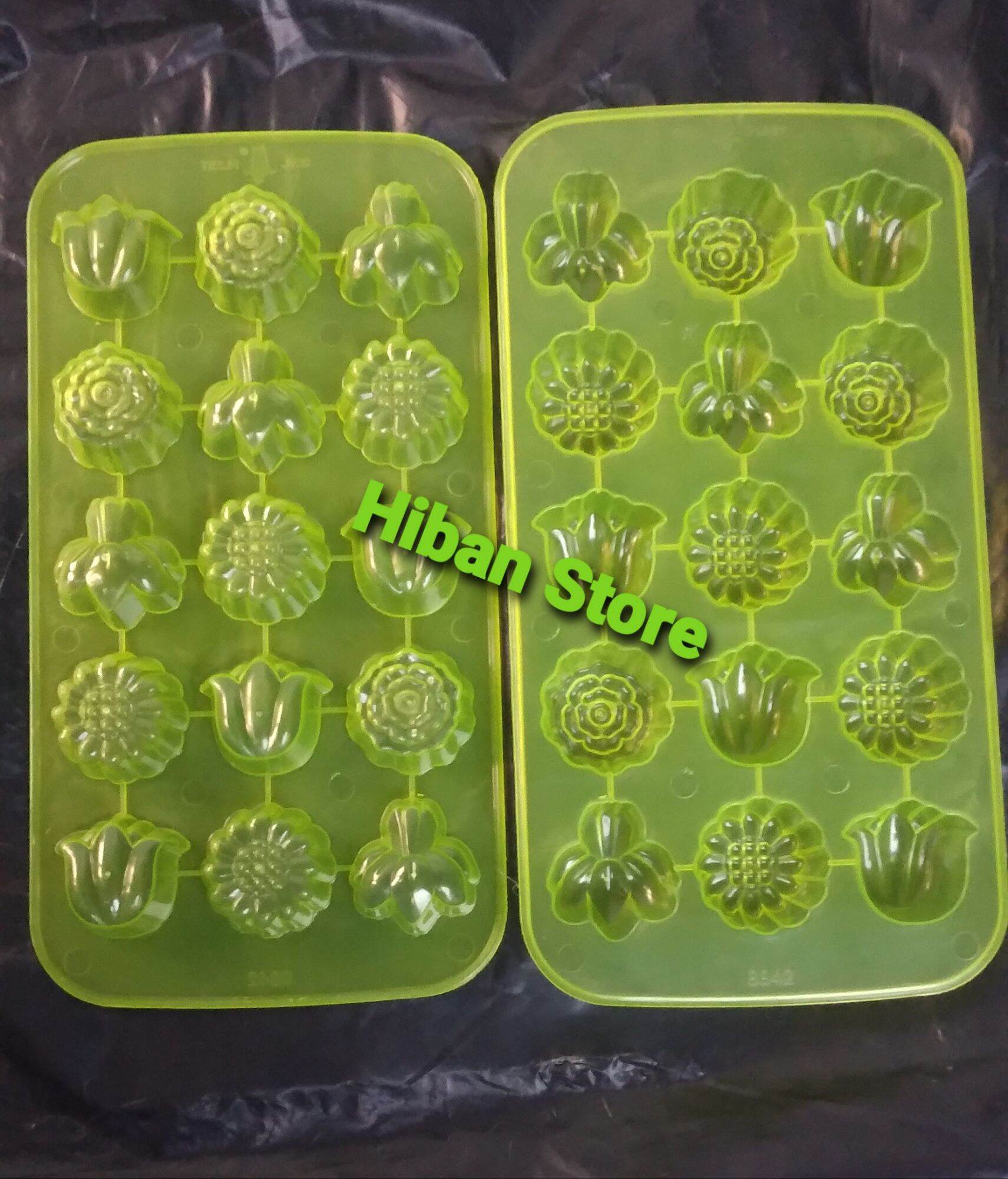 MIKA CITAKAN ES BATU PUDING JELLY CETAKAN COKLAT AGAR BERBAGAI BENTUK ...