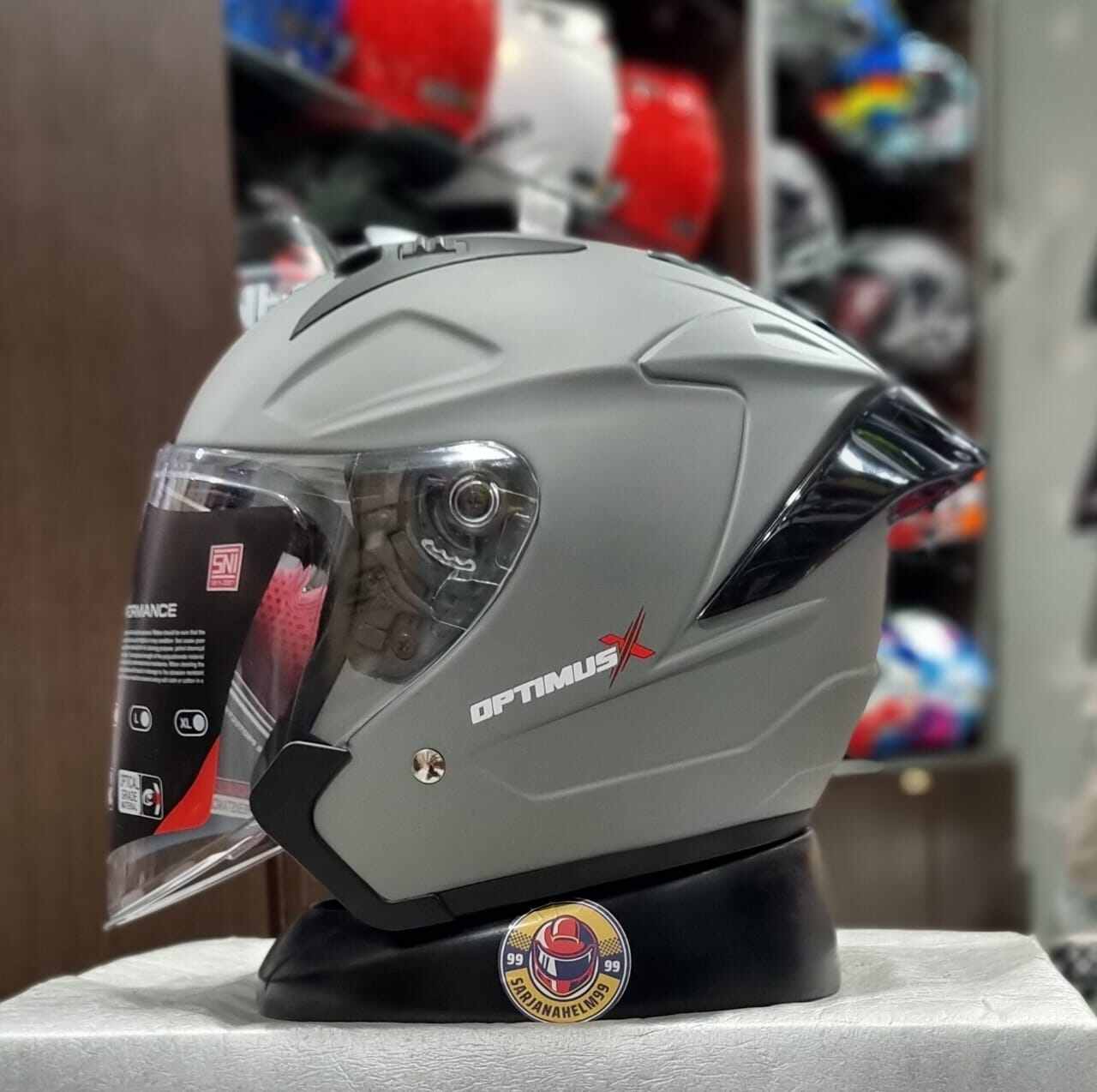 HELM R-SIX OPTIMUS TERBARU SNI COD | Lazada Indonesia