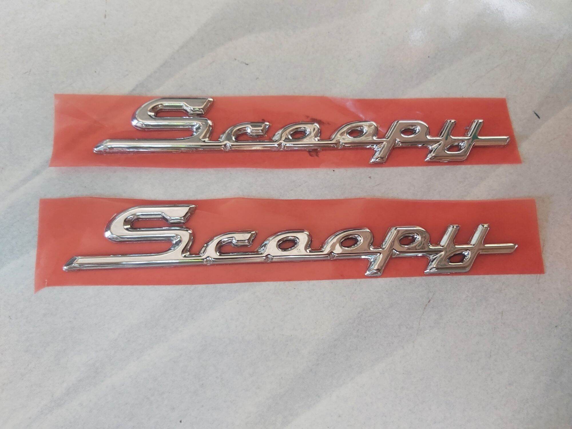 Emblem scoopy / Logo scoopy / Honda scoopy 2013 2014 2015 | Lazada ...