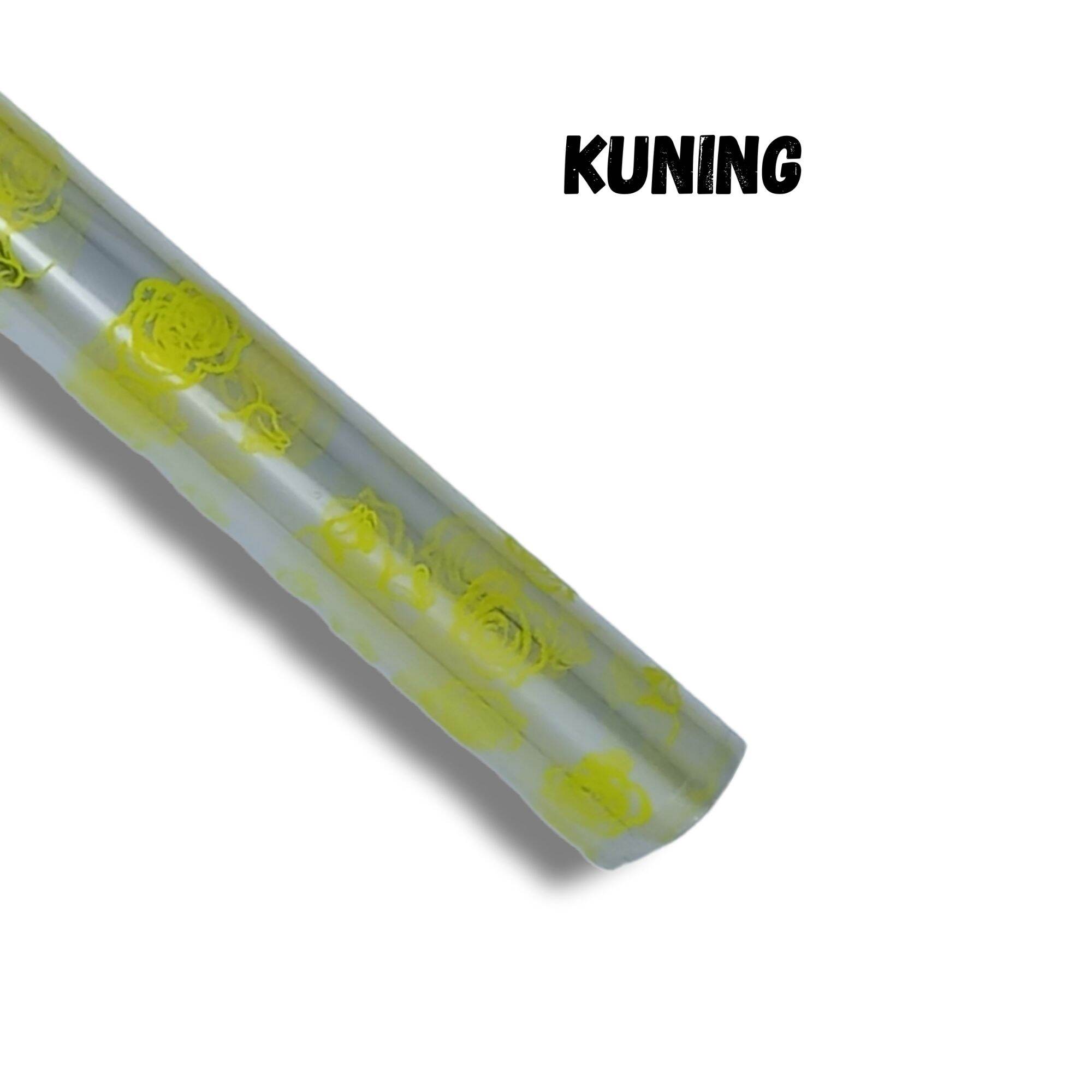 Kertas kado plastik bening pembungkus parcel kado motif warna warni per ...