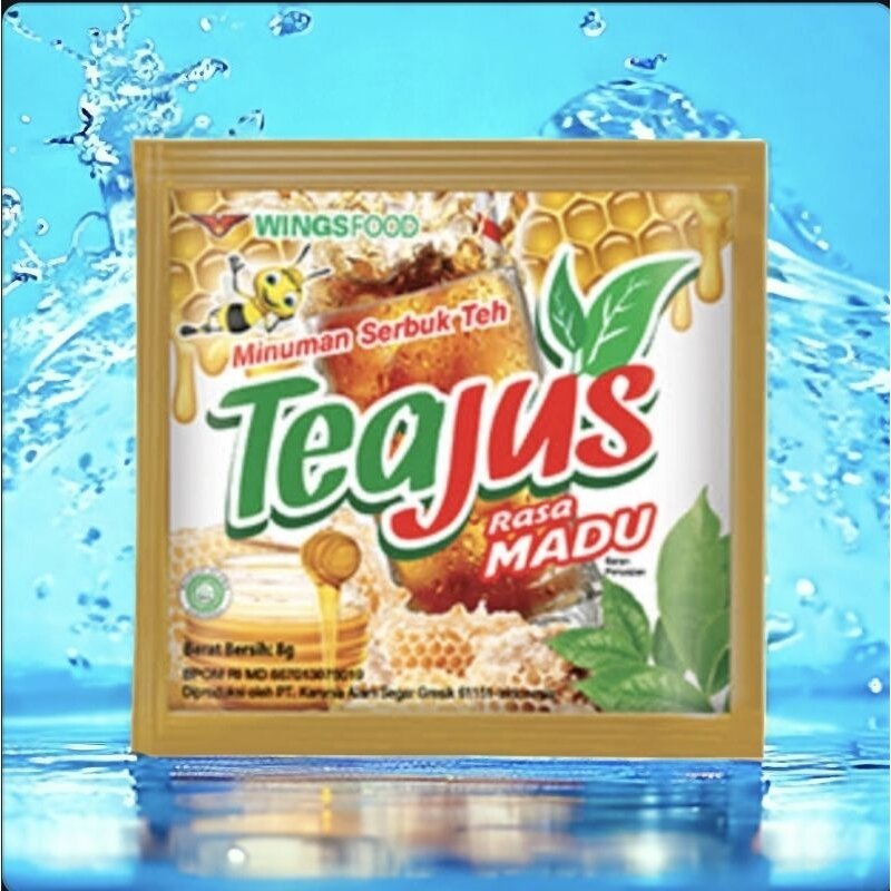 TEA JUS 1 RENCENG ISI 10-TEA JUS 1 RENCENG ISI 10-Teajus Teh Kemasan 1 ...