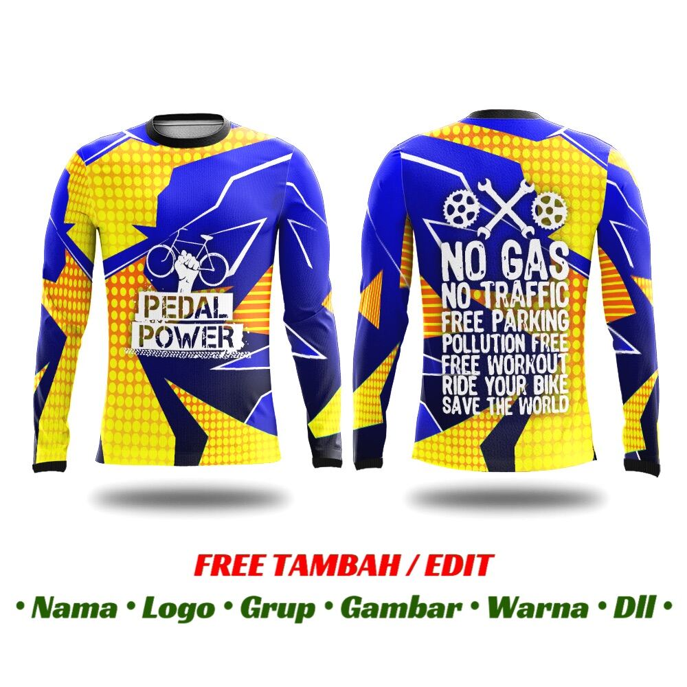 Jersey Sepeda Custom | Baju Sepeda | Kaos Sepeda | Seragam Sepeda ...