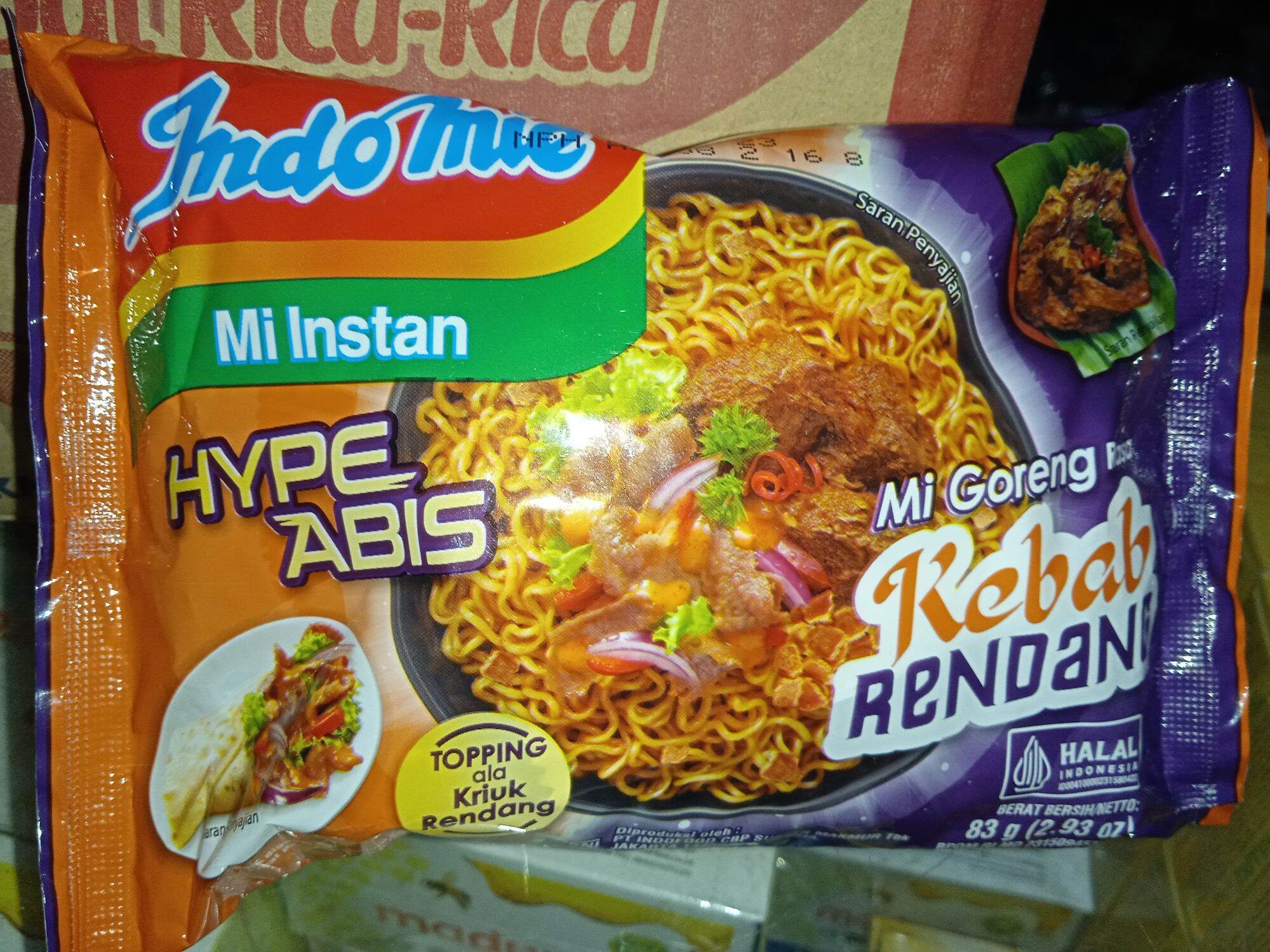 Indomie rendang kebab isi 5pcs | Lazada Indonesia