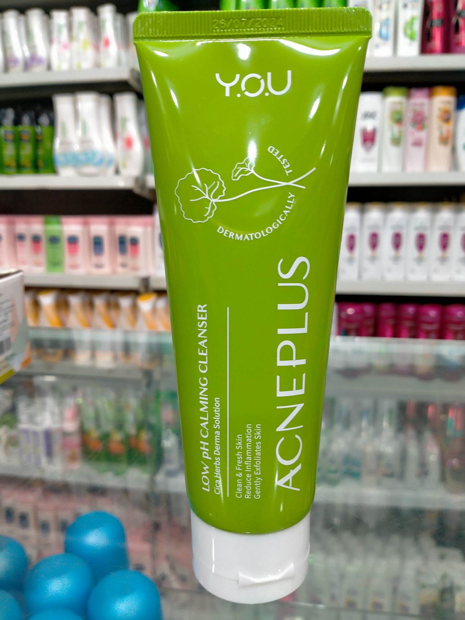 Y.O.U CALMING CLEANSER ACNE PLUS 100G | Lazada Indonesia