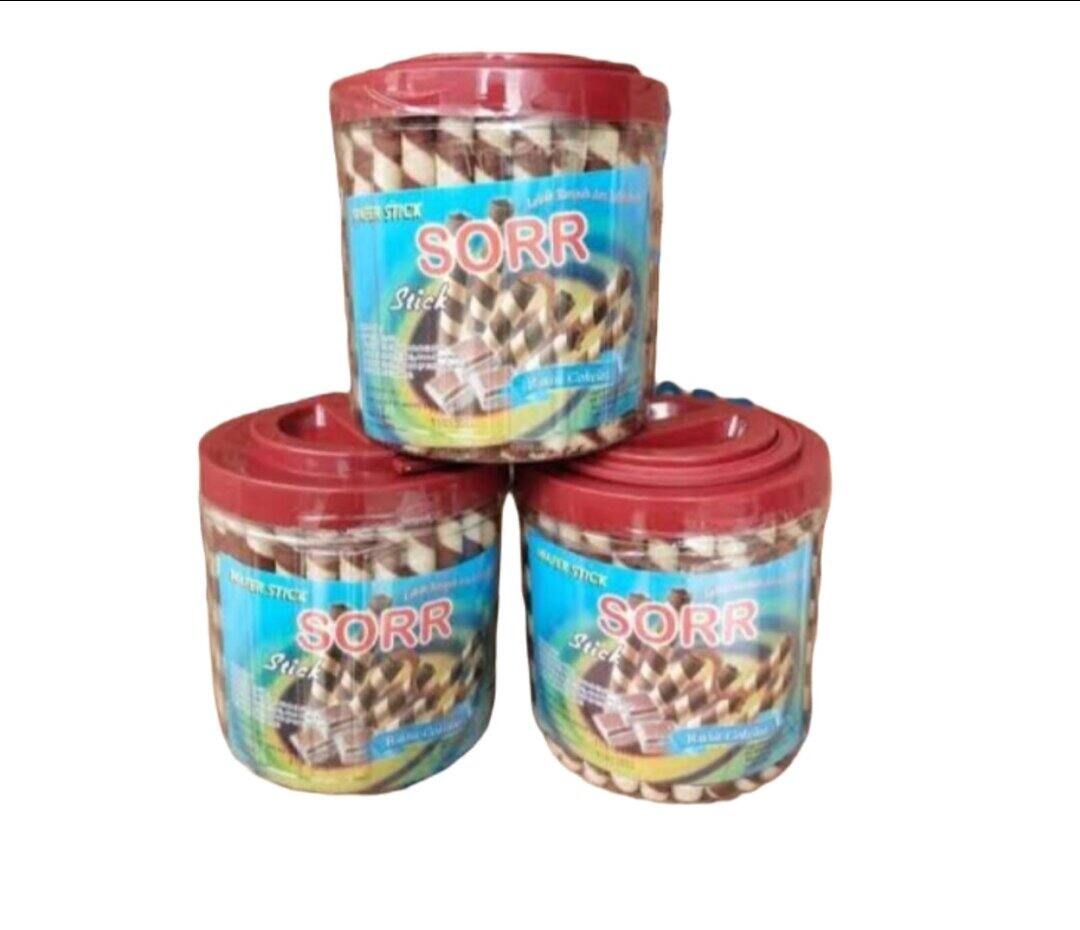 SOR Astor isi 6 toples / Wafer stick Rasa Cokelat isi 6 toples | Lazada ...
