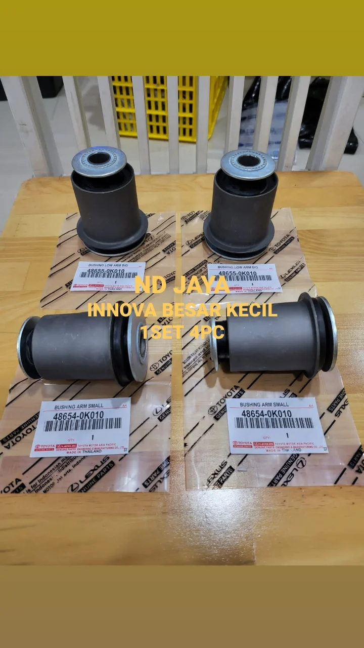 BUSHING LOW ARM BESAR KECIL 1SET 4PC INNOVA HILUX BOS ARM SET INNOVA ...