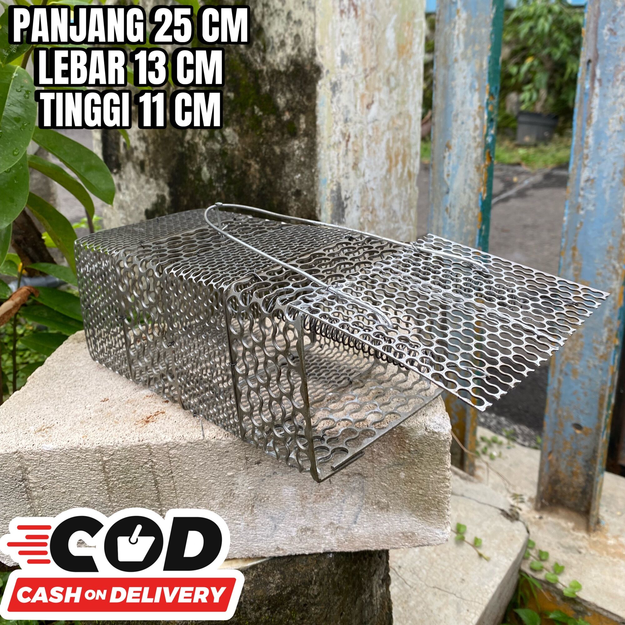 Alat Jebakan Perangkap Tikus Bahan Full Besi Ukuran Besar - Perangkap ...
