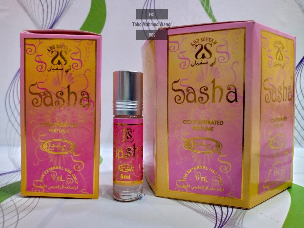 Parfum ORIGINAL Sasha ABU SUFYAN ORIGINAL 6 ml NON ALKOHOL | Lazada ...