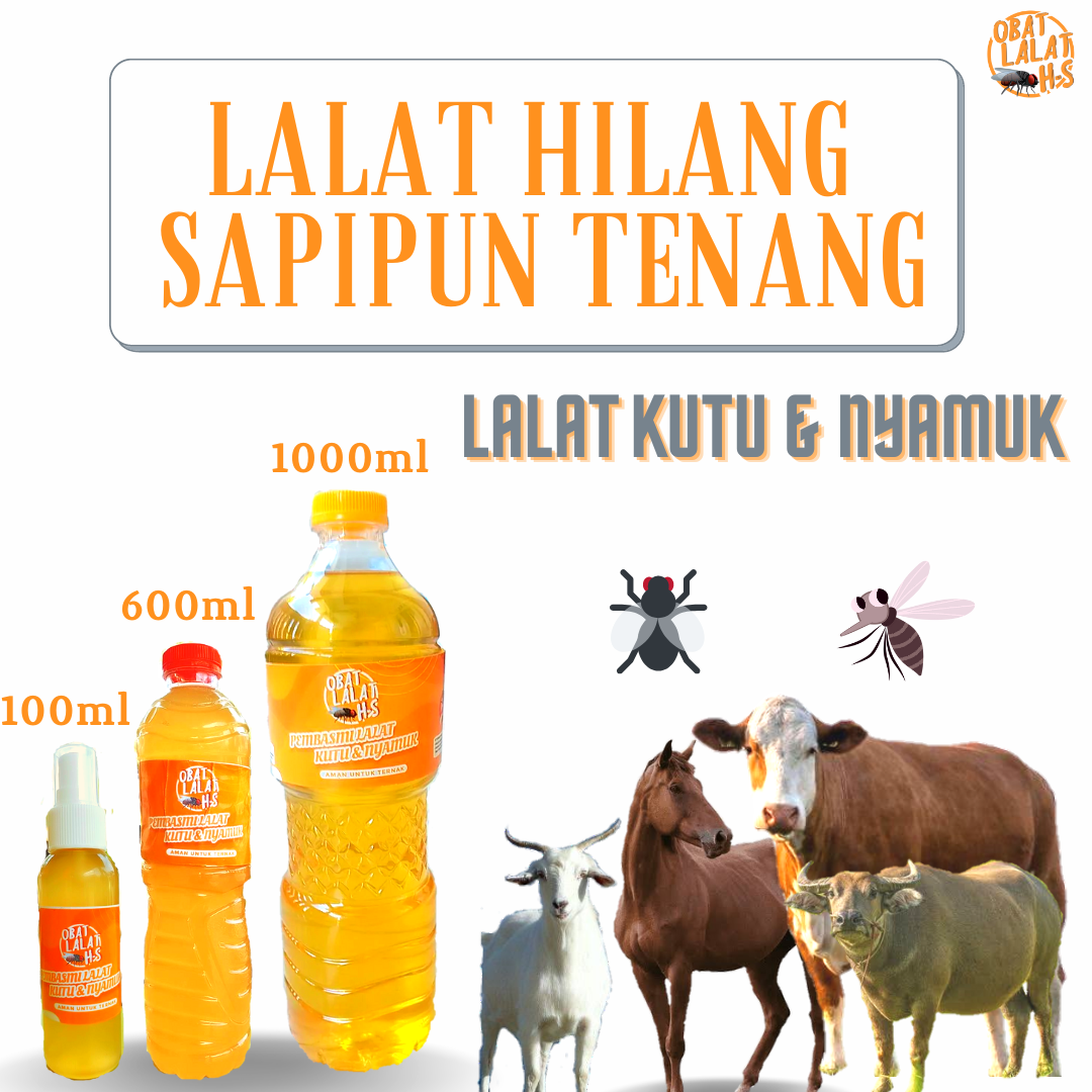 obat lalat untuk sapi obat pembasmi lalat kutu nyamuk pada hewan super ...