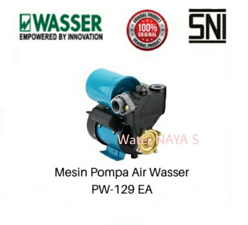 Mesin pompa Air Sumur Dangkal Wasser PW 129 EA Shallow Pump | Lazada Indonesia