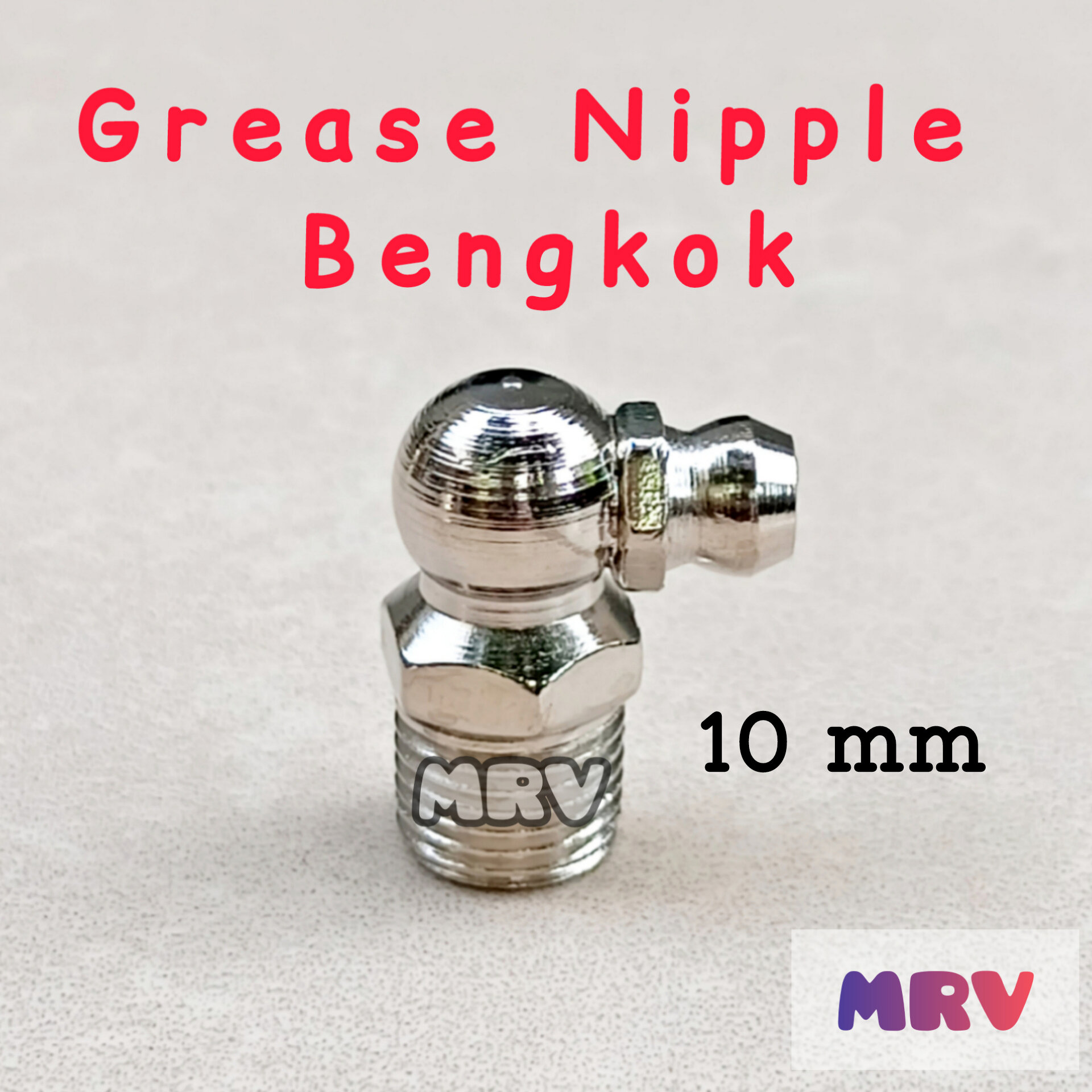 10mm Grease Nipple Bengkok / Napel Grease (Steel) 10mm x 90⁰ | Lazada ...