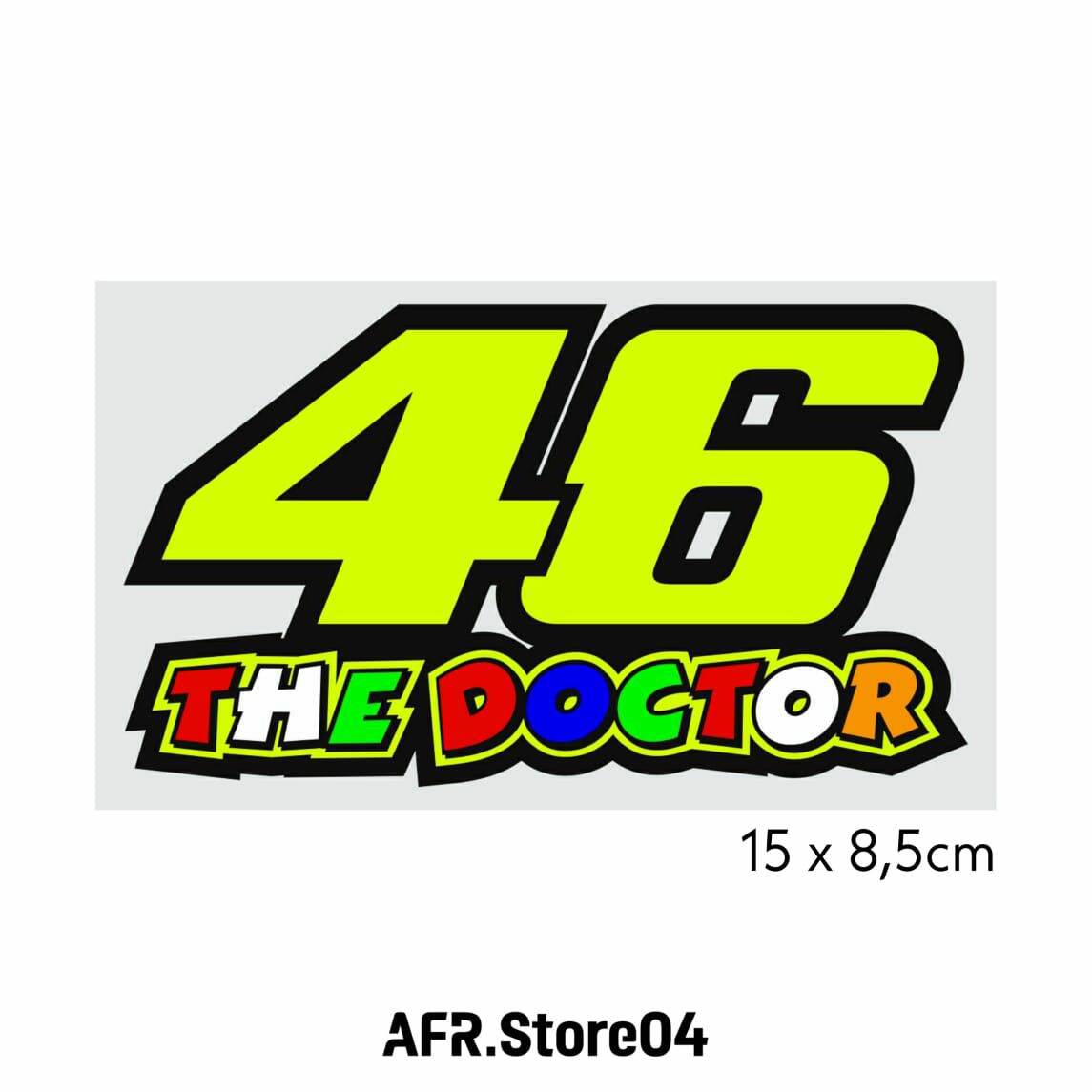 Sticker Stiker 46 The Doctor Rossi Ukuran 15cm | Lazada Indonesia