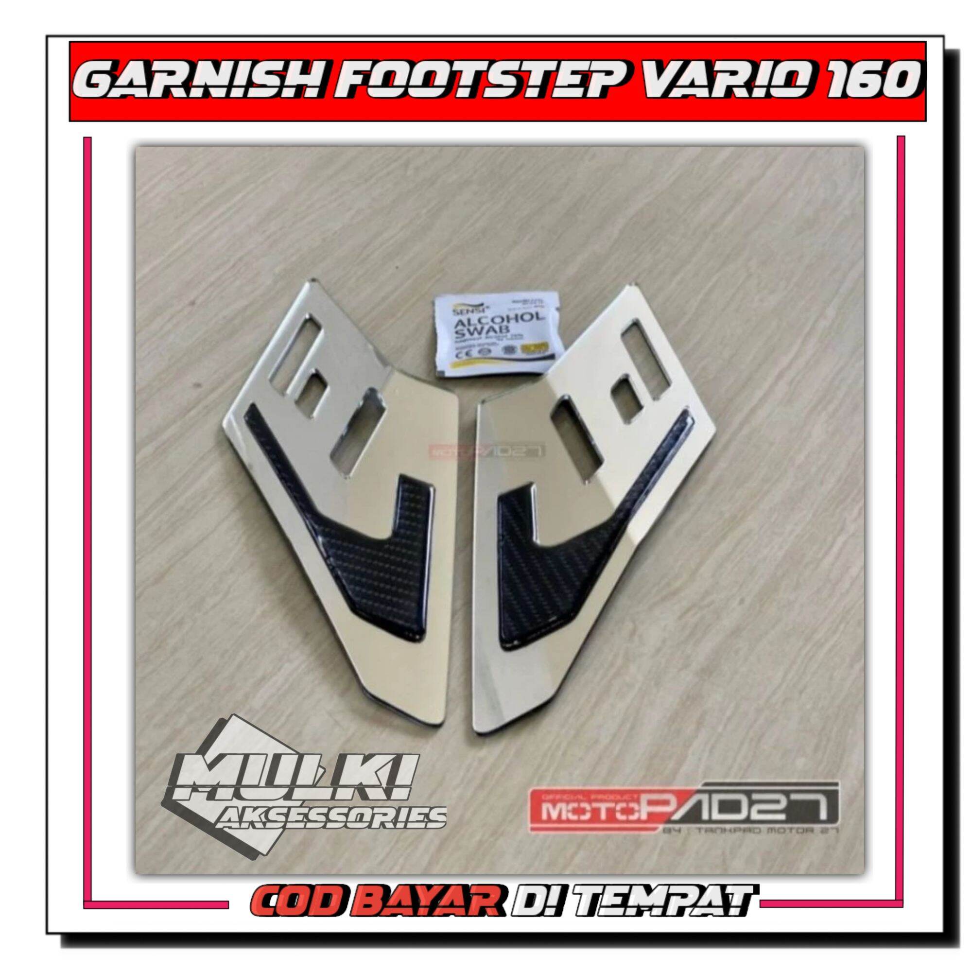 Garnish Cover Footstep Vario 160 Click 160 Pelindung Footstep Vario 160 ...