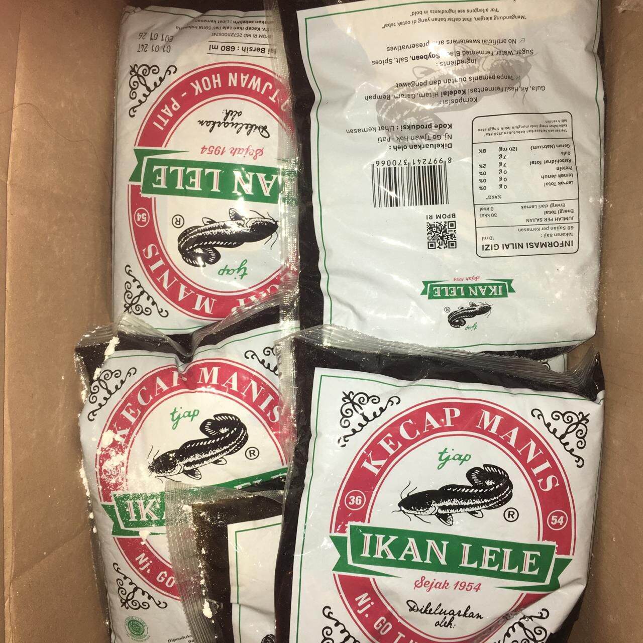 Kecap Lele 1 kg-Kecap Manis 680 mili khas pati-Kecap Ikan Lele Ori ...