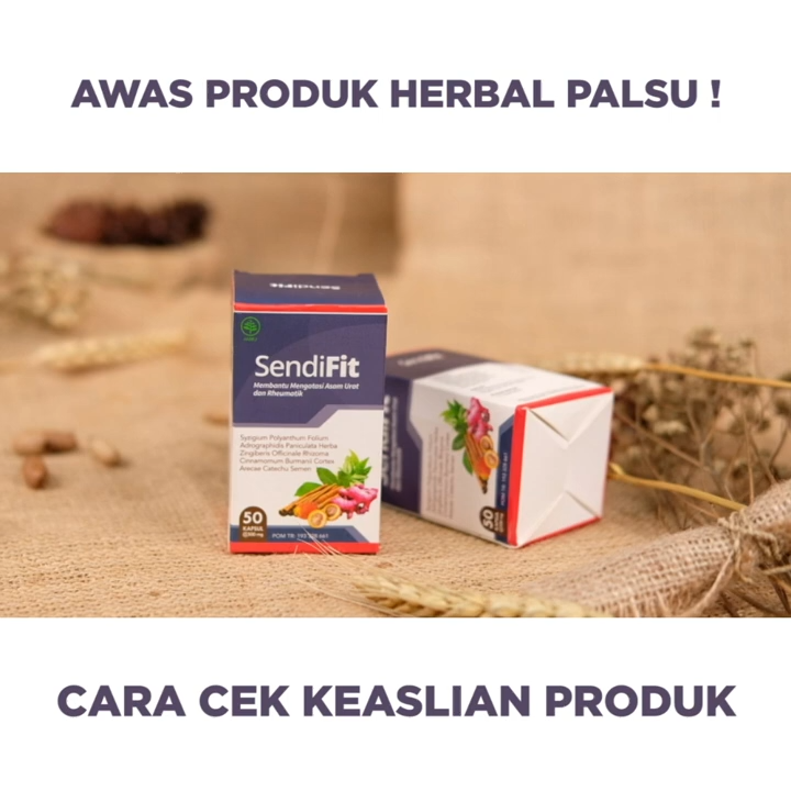 ( BERGARANSI RESMI ) SENDIFIT Asli Original Herbal Obat Multikhasiat ...