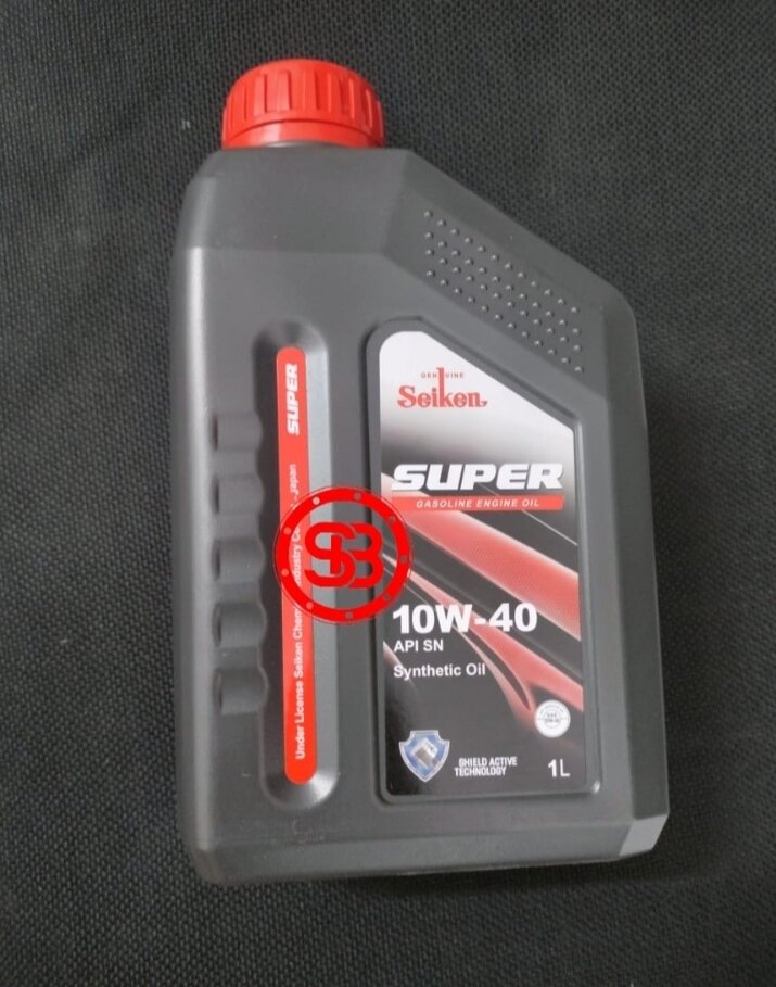 OLI Mesin SEIKEN SUPER BENSIN 10W-40 Kemasan 1 LITER | Lazada Indonesia