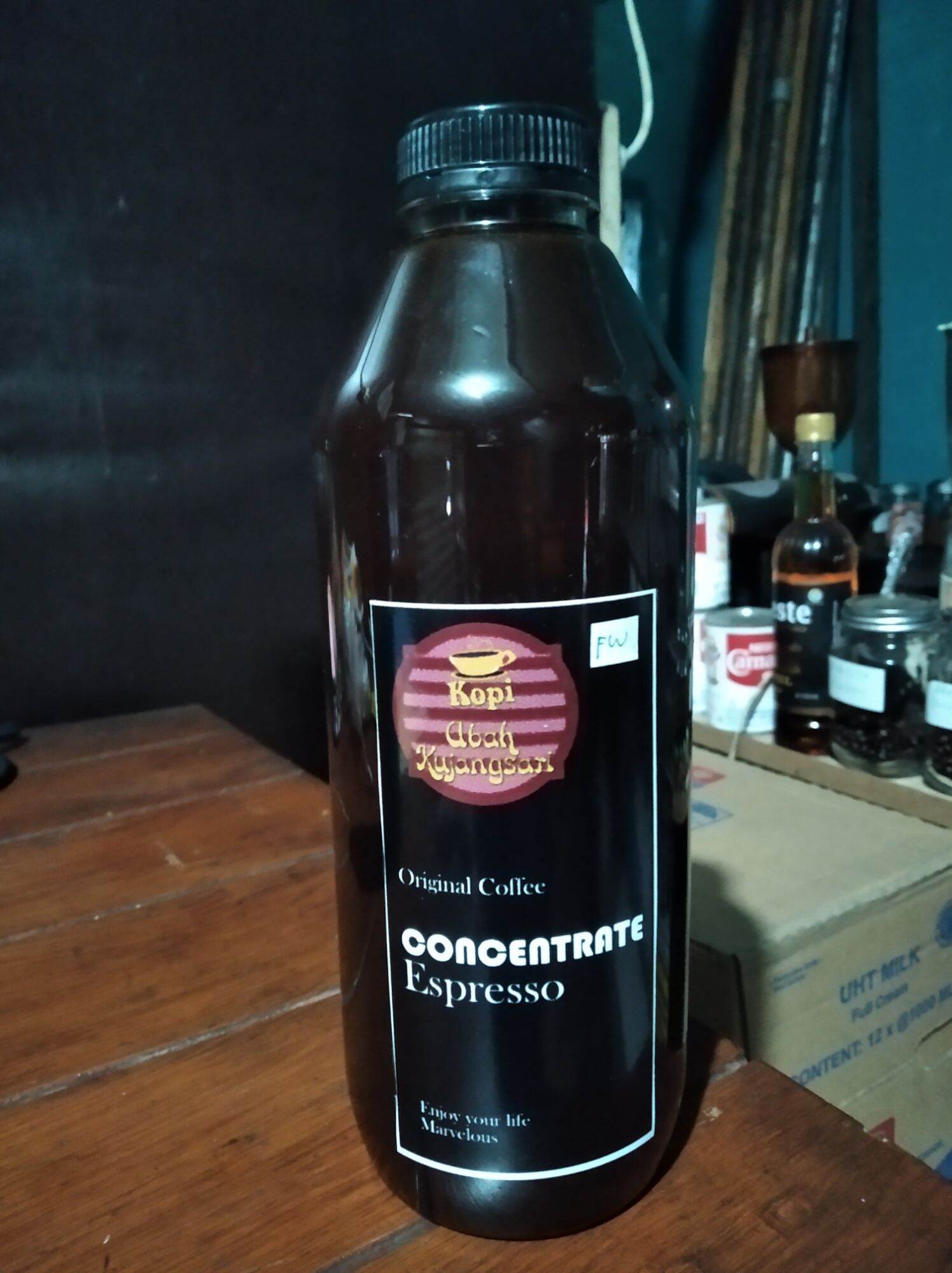 kopi espresso cair premium 1 liter arabika robusta houseblend untuk ...