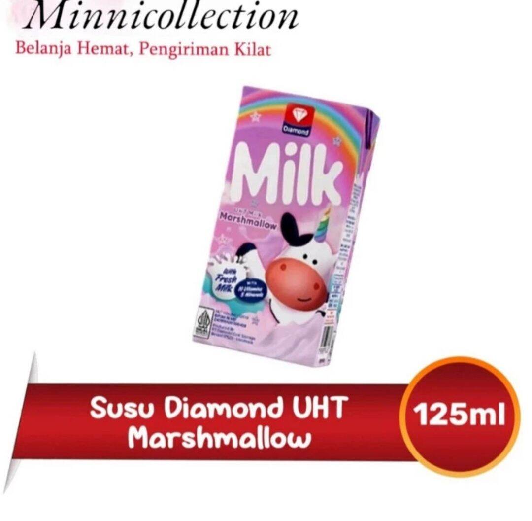 Susu UHT Diamond 125 ml per karton | Lazada Indonesia