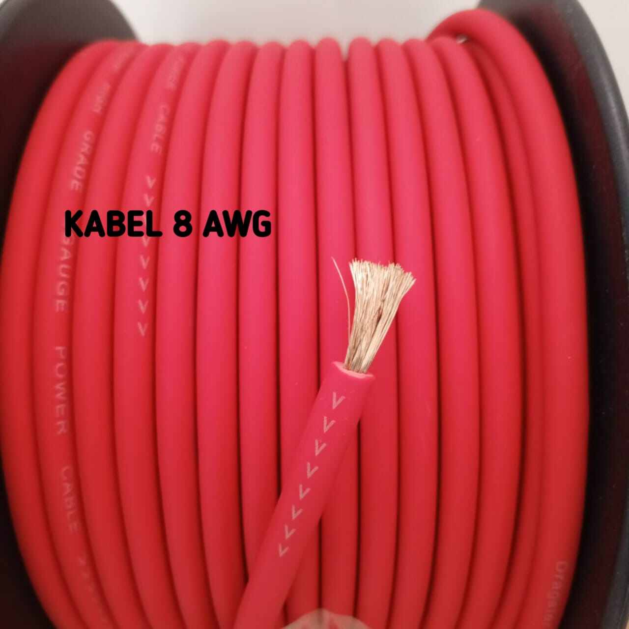 Kabel Ground Audio Mobil 8 Awg // Kabel Awg 8 Power Strum Grounding Aki ...