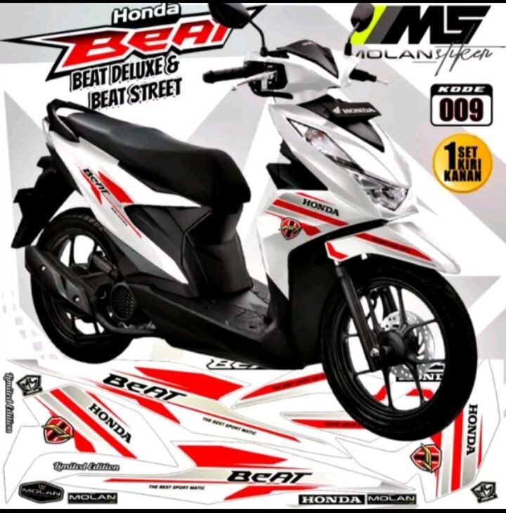 Decal stripin variasi beat 2020-2024/beat deluxe/beat street | Lazada ...