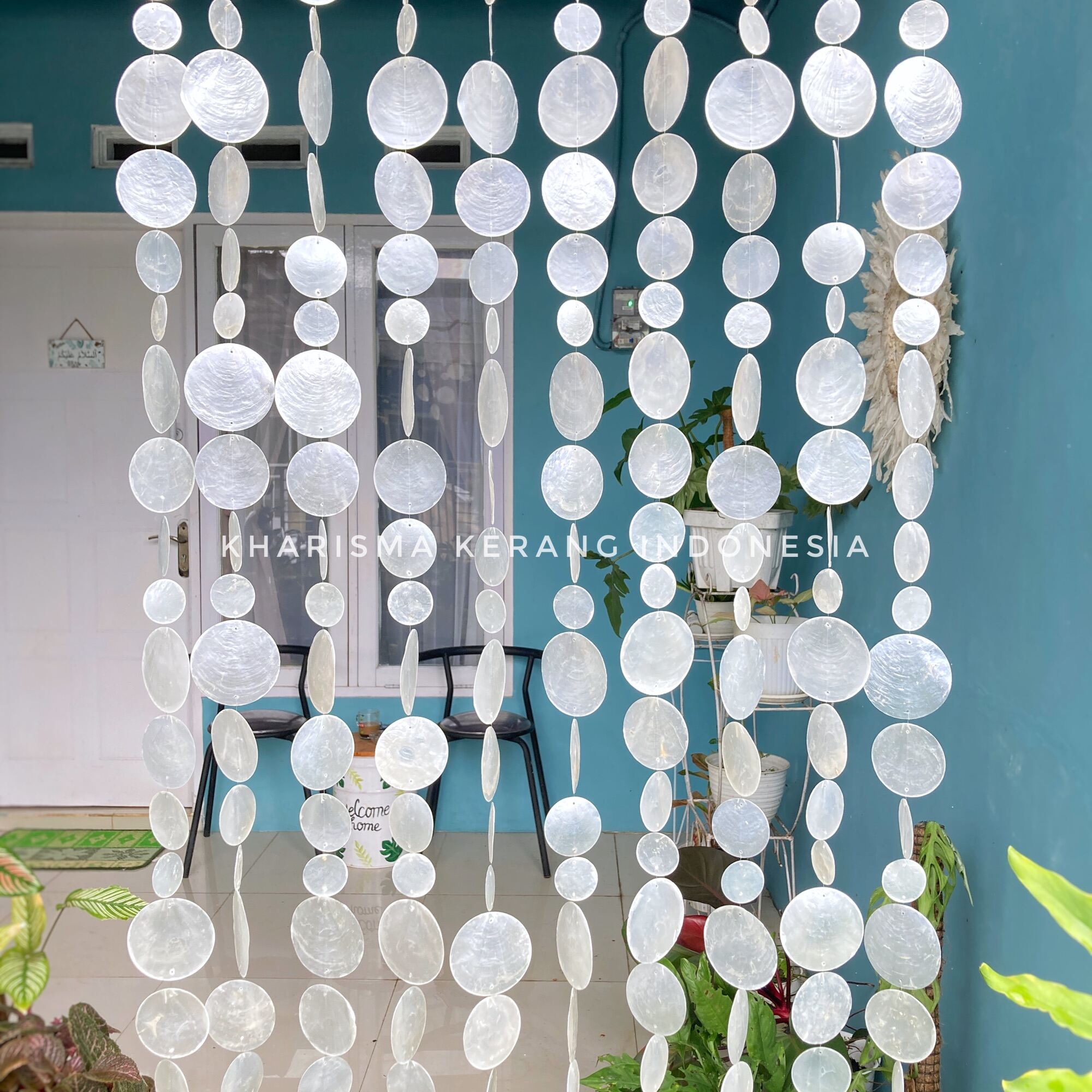 Capiz Shell Curtain Korden Pintu Kerang Capiz by Kharisma Kerang ...