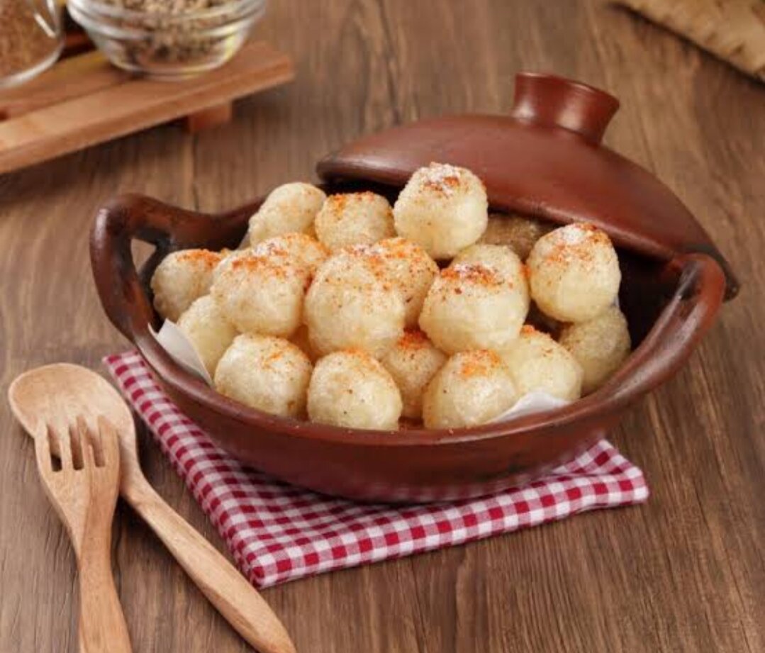 Frozen Cimol Sultan isi mozzarella 15pc, sdh termasuk Bubuk asin ...