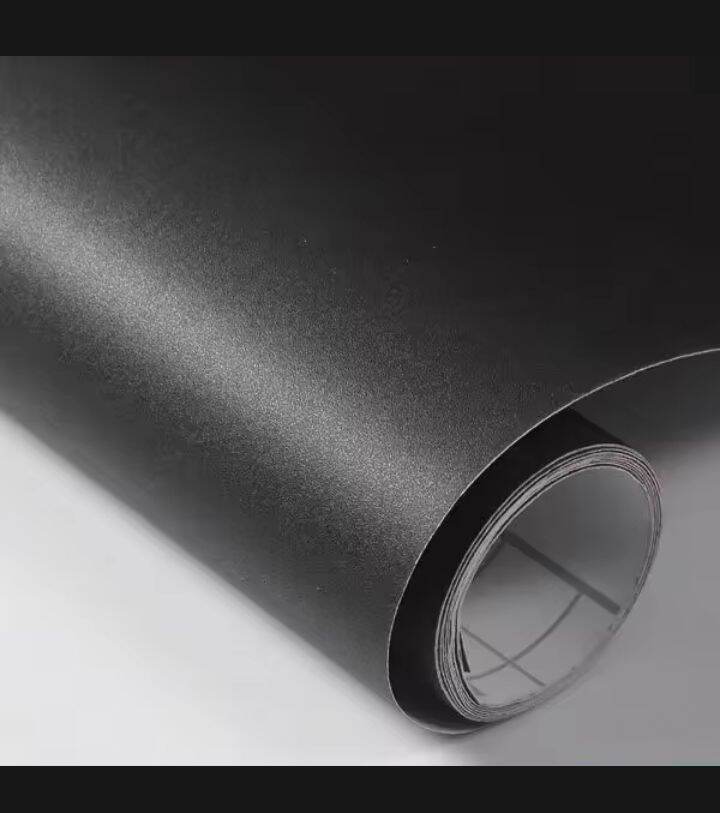 Stiker Hitam Doff, Skotlet Hitam Doff, Stiker Warna Hitam Doff | Lazada ...