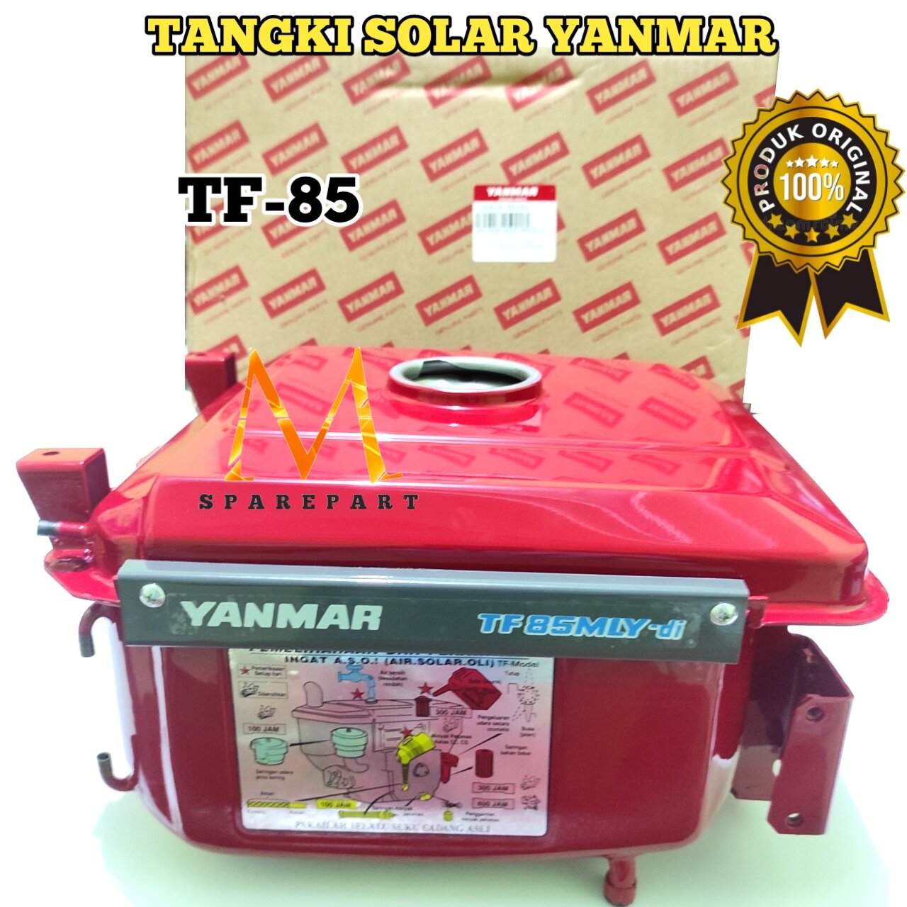 Tf85 Mdl hopper fuel tank tangki solar yanmar tf85 original model pakai ...