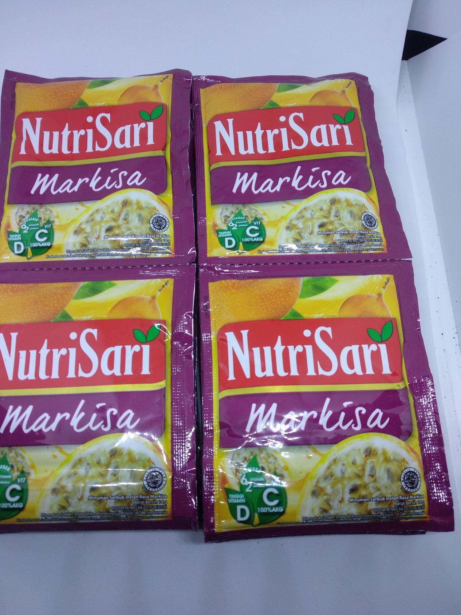 Nutrisari Markisa 1 renceng isi 10 | Lazada Indonesia