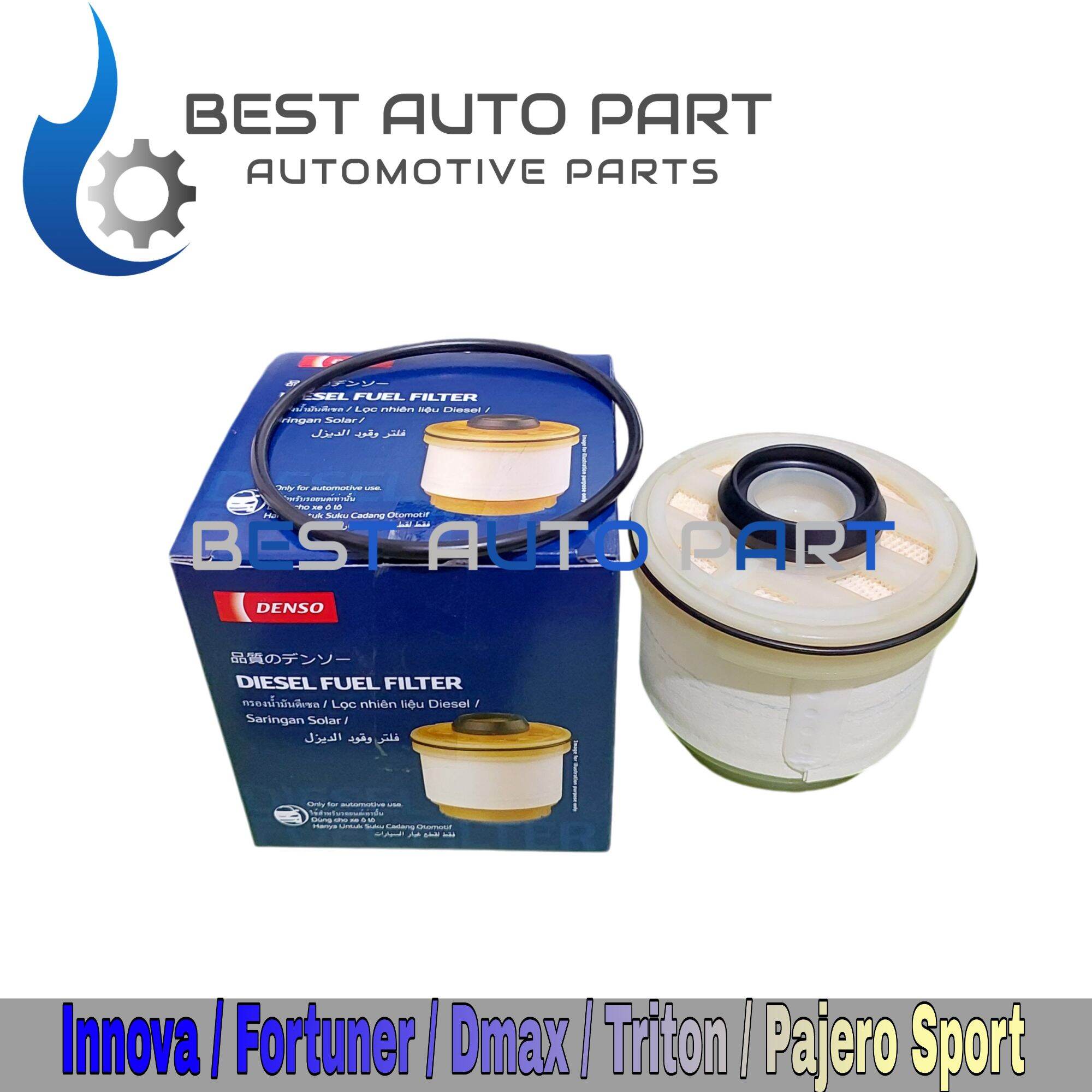 Fuel Filter Solar Innova Fortuner Hiace Dmax Triton Pajero Sport 086300 ...
