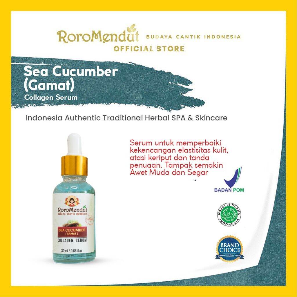 Roro Mendut Sea Cucumber (Gamat) Collagen Serum Roromendut official ...